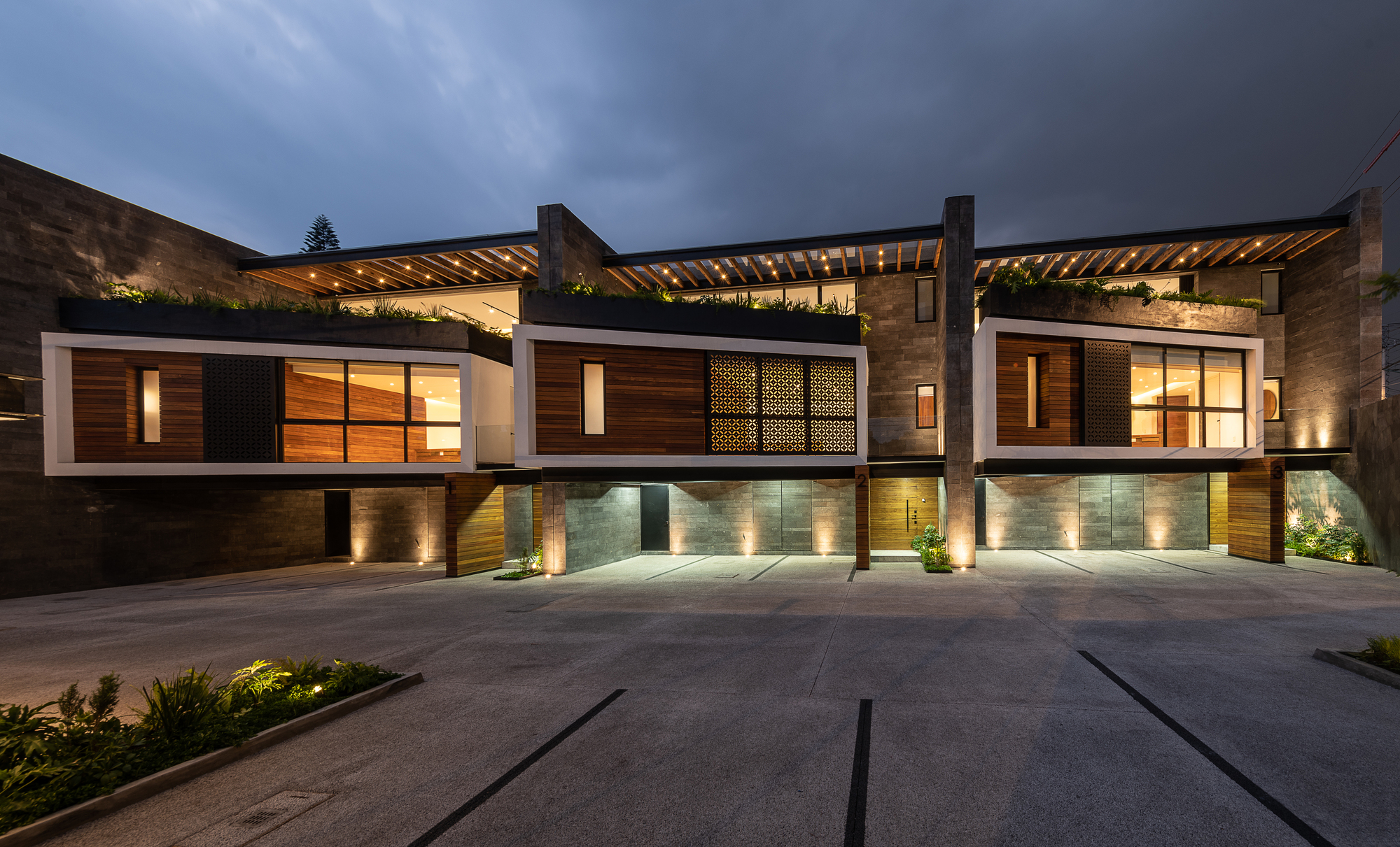 Galería de Casas inteligentes Zacatepetl Residencial / Pabellón de ...