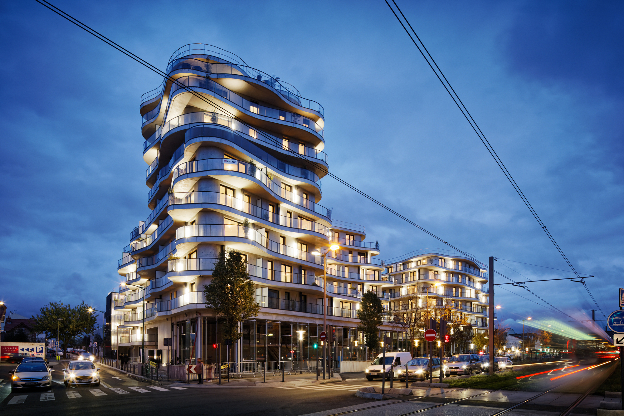 Galeria de Edifício Residencial Courbes / Christophe Rousselle ...