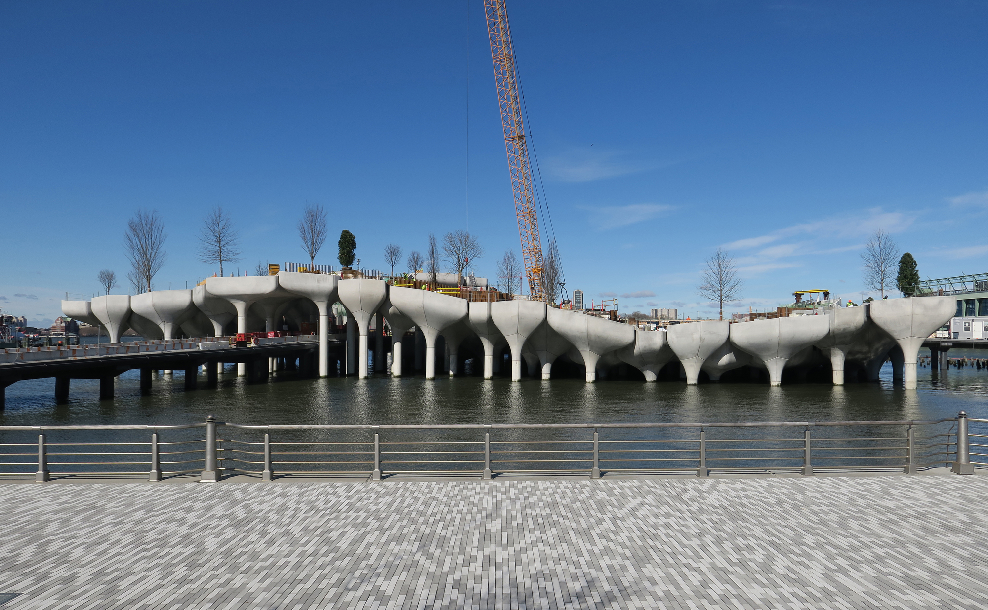 Gallery of Heatherwick's Little Island is Taking Shape off New York’s ...
