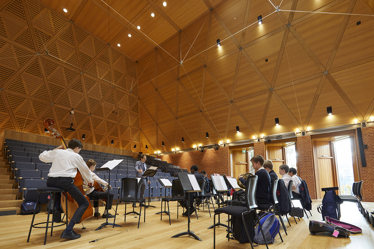 Gallery of King’s College School Wimbledon Music School / Hopkins ...