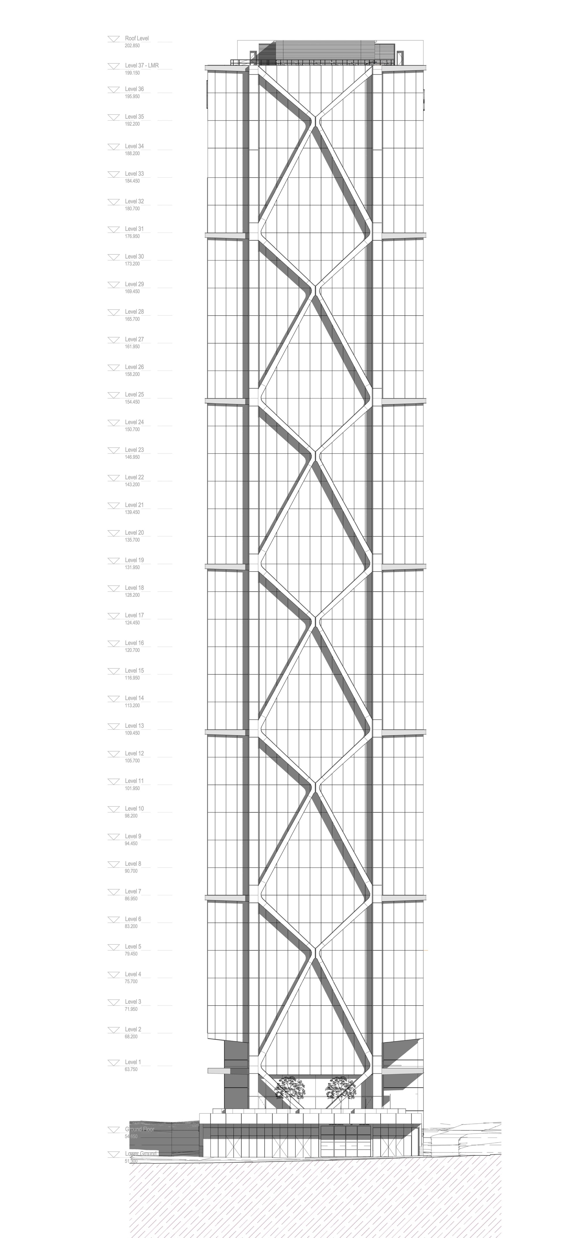 Gallery of 100 Mount Street / SOM - 17