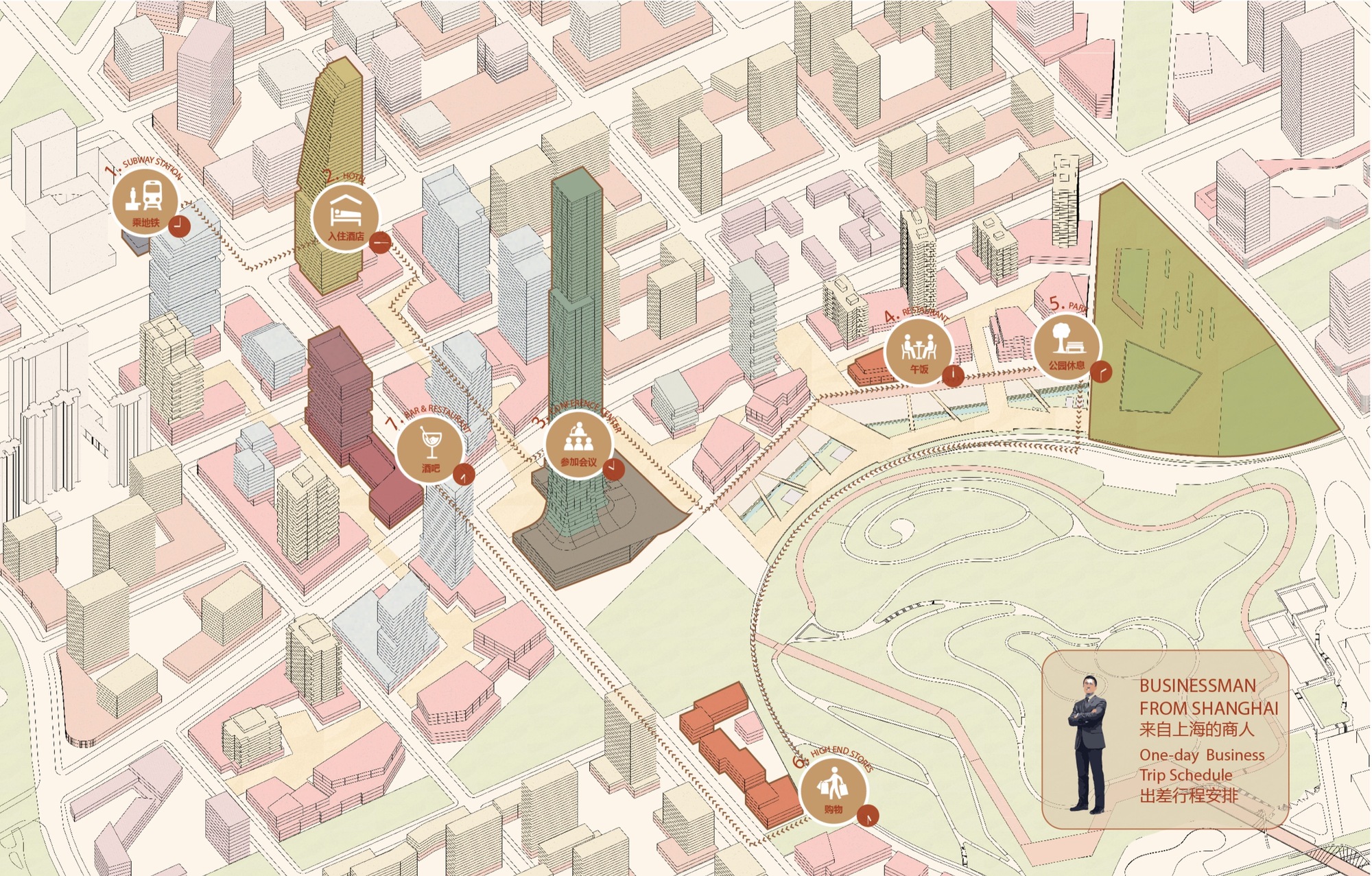 Gallery of Sasaki Completes Master Plan for New Urban District next to ...