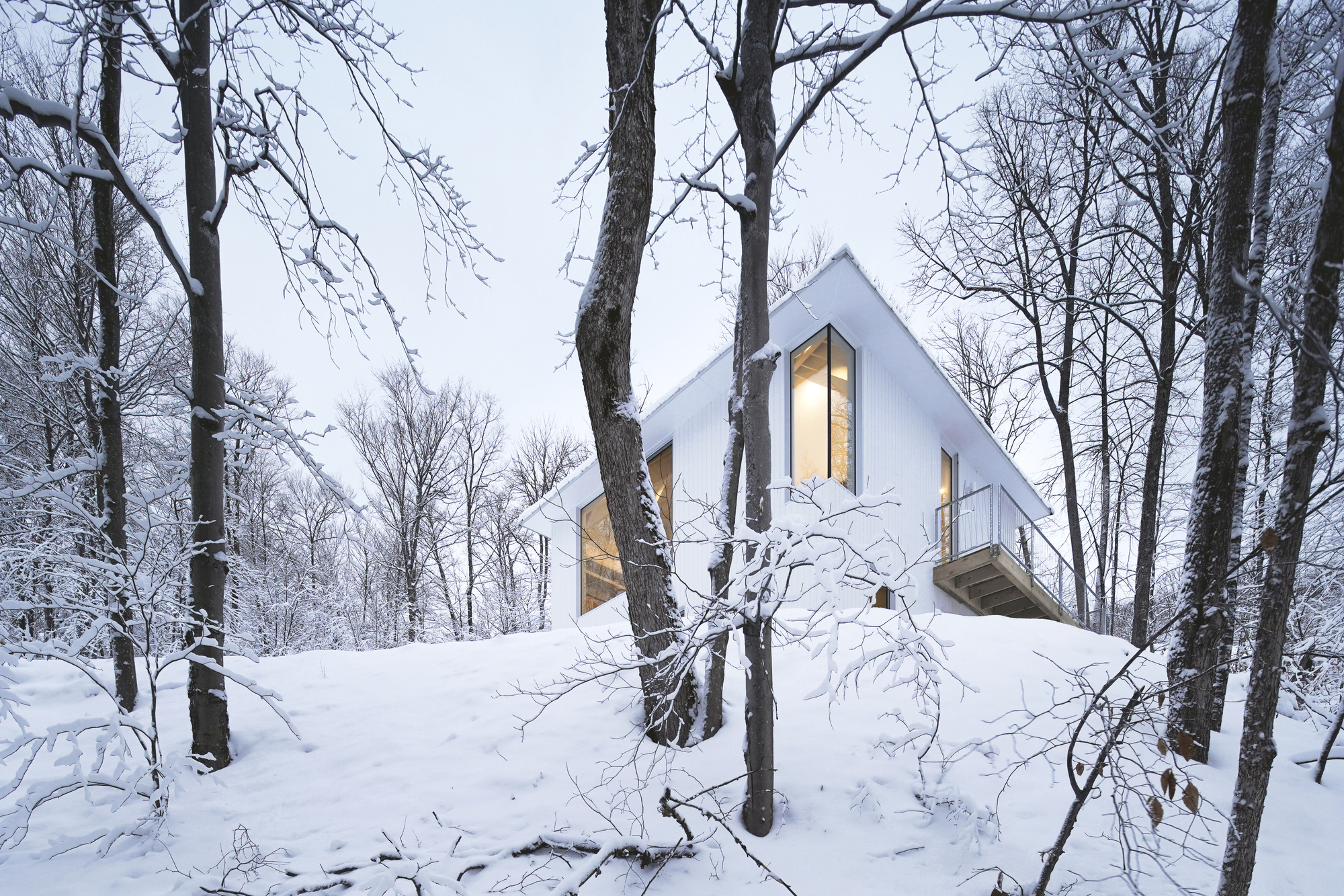 Gallery of Poisson Blanc Chalet / NatureHumaine - 9