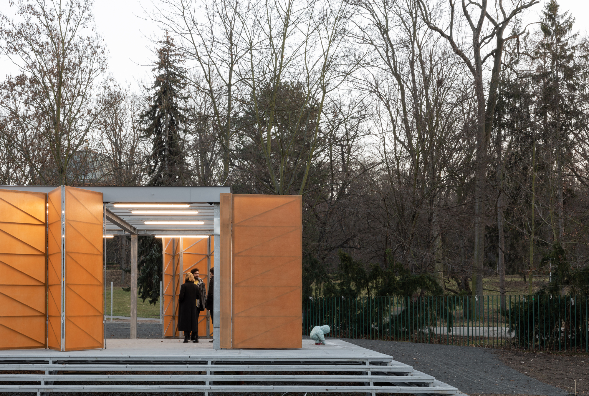 Gallery of Summer Pavilion in Prague / Papundekl Architects - 7