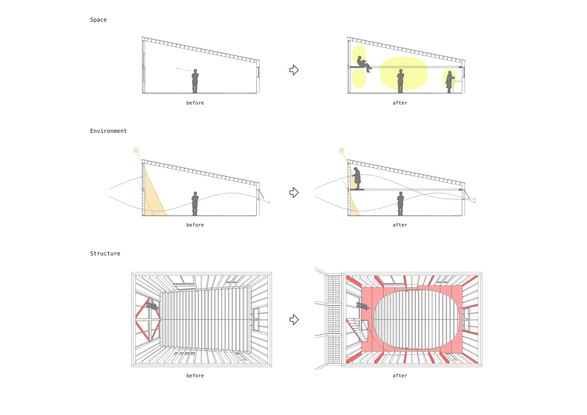 Gallery of Ceiling and Ellipse House Renovation / MURAYAMA + KATO ...
