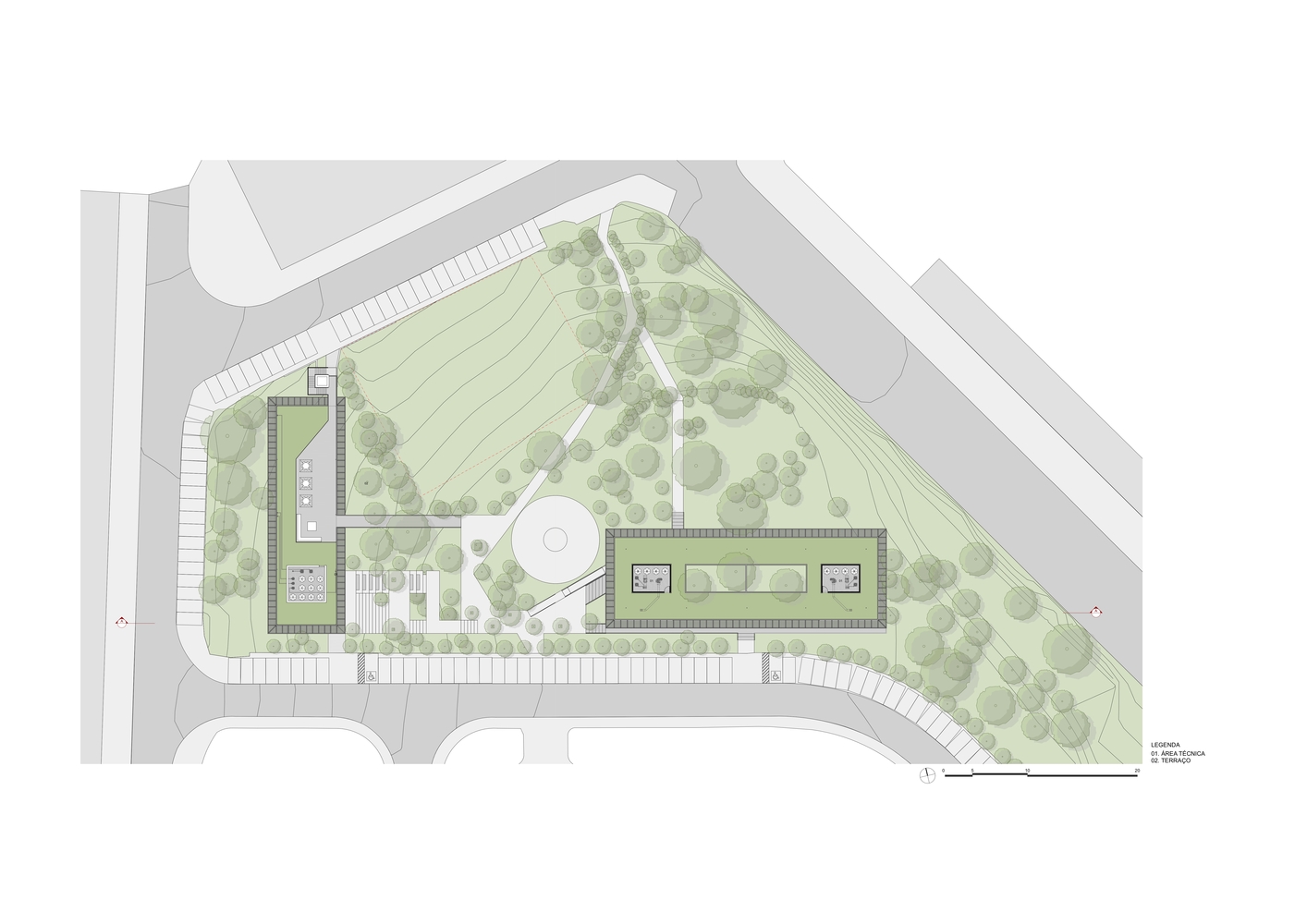 Gallery of Architectural Modules for Service Areas / DMDV arquitetos - 20