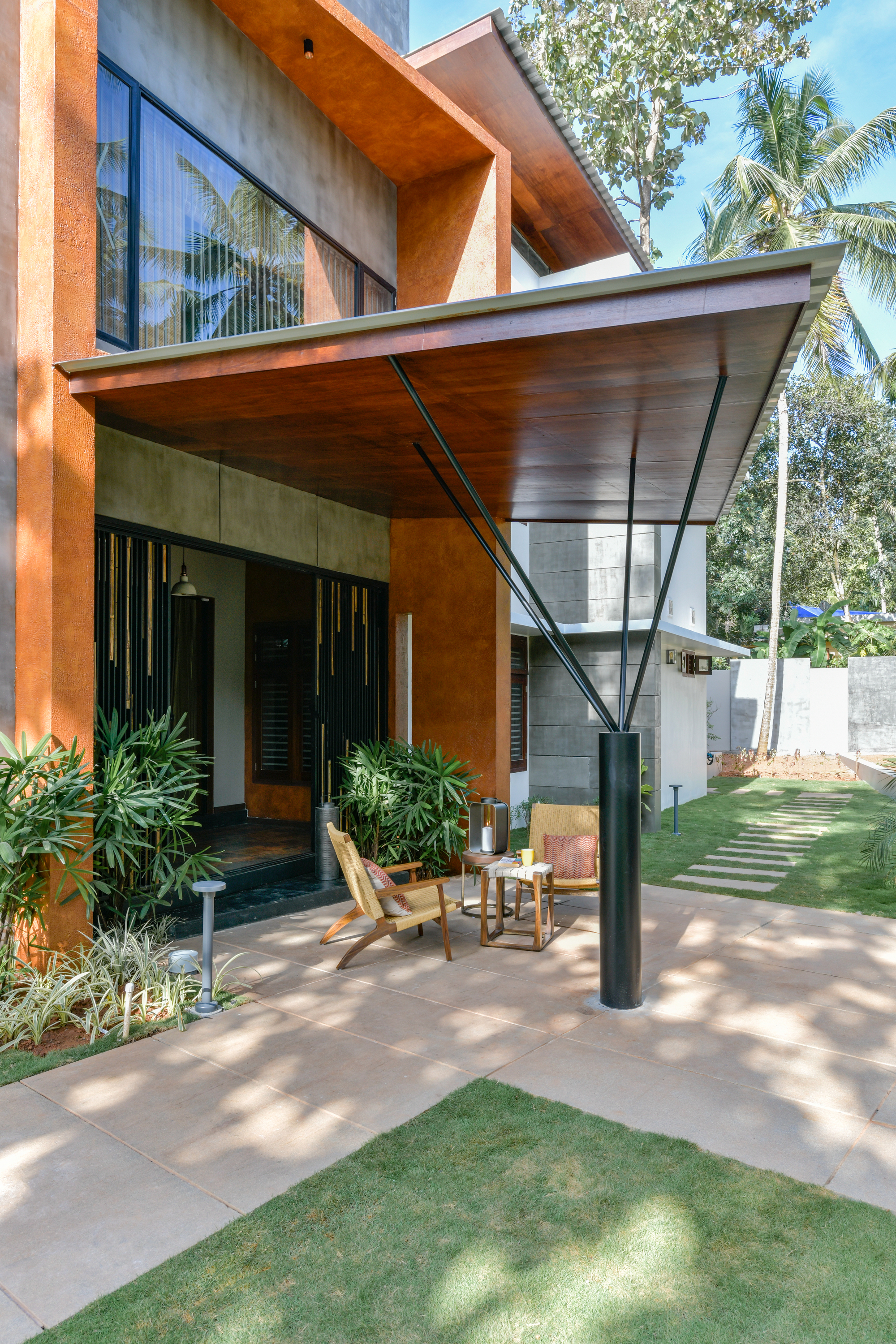 画廊 印度‘套娃’别墅Pakhaniyil / Nufail Shabana Architects - 9