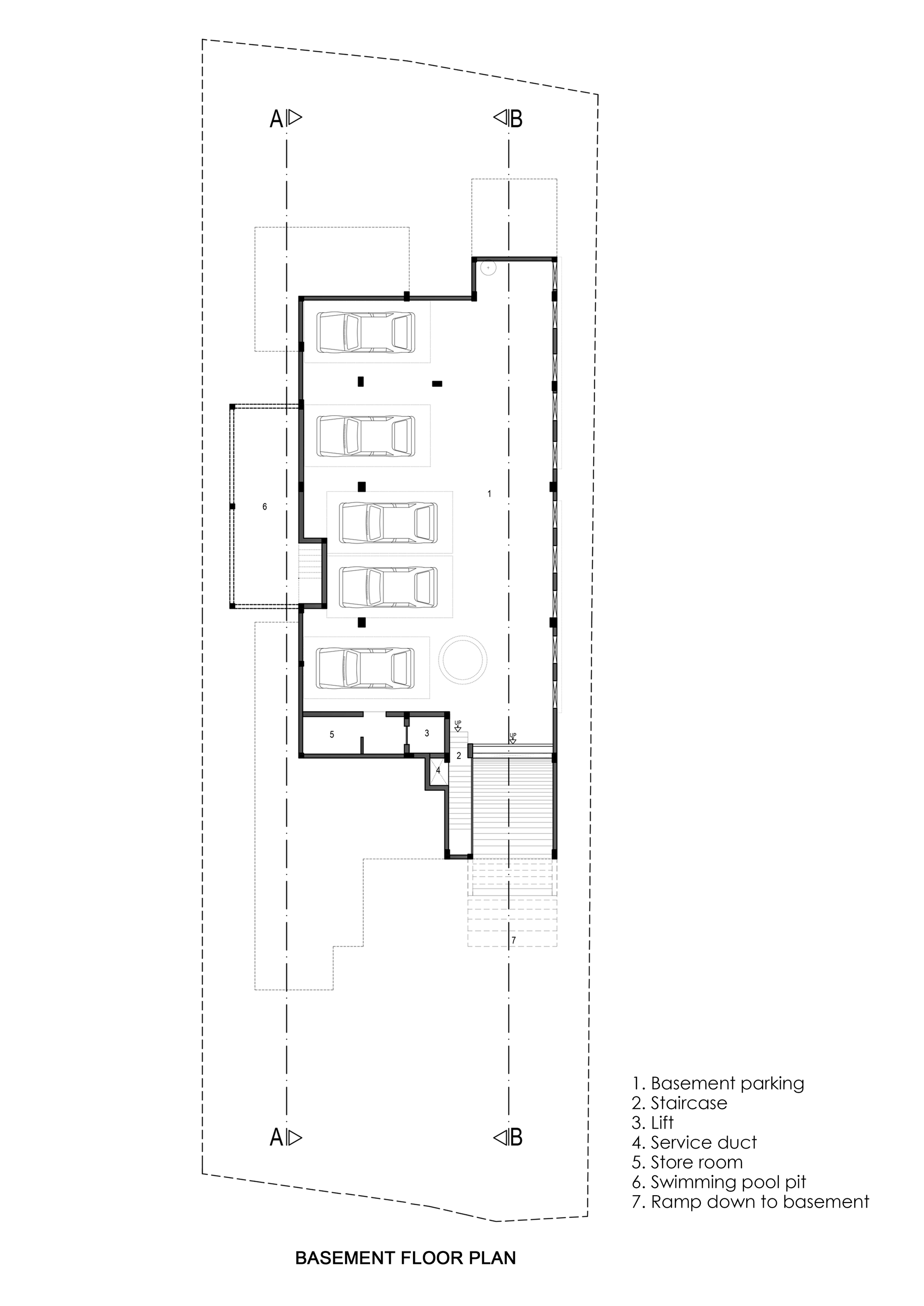 Gallery of The Axial House / VM Architects - 23