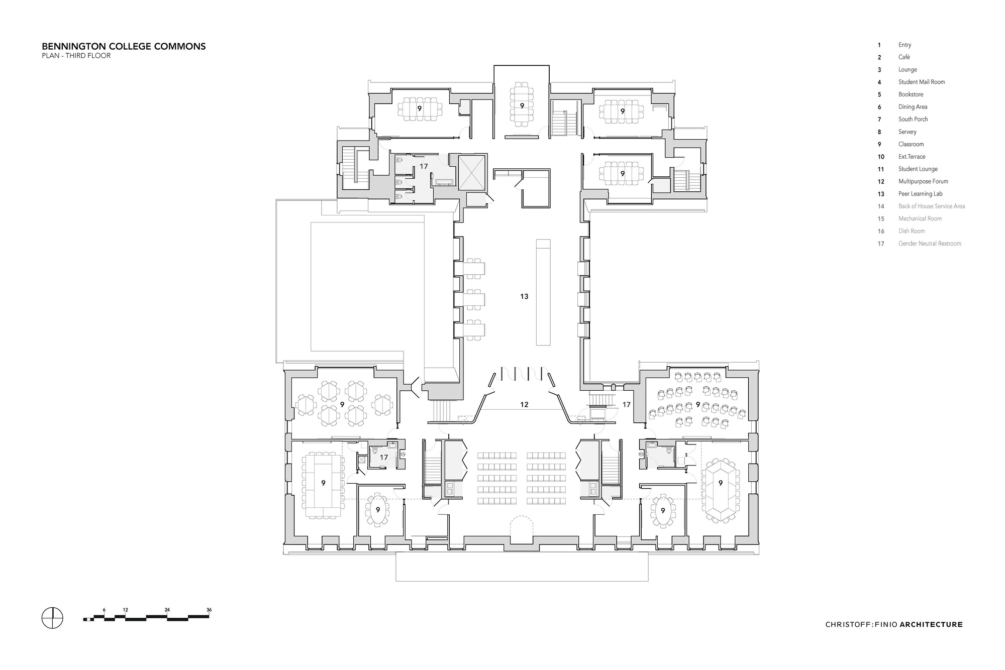 Gallery of Bennington College Commons / Christoff : Finio - 18