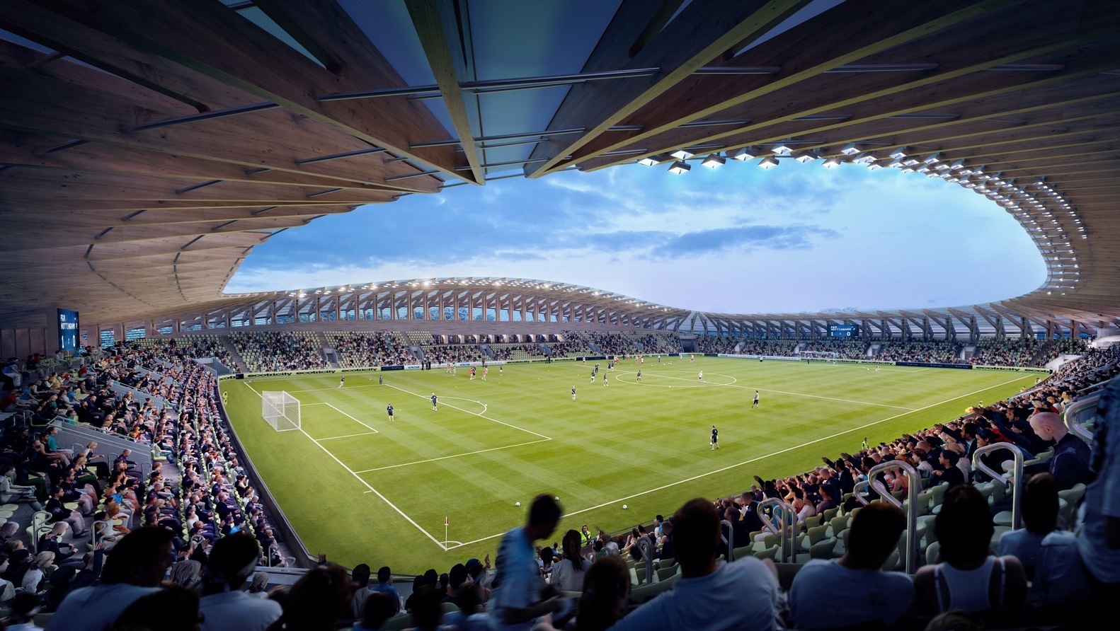 Gallery of 10 Stadiums Shedding Light on the Future of Sports ...