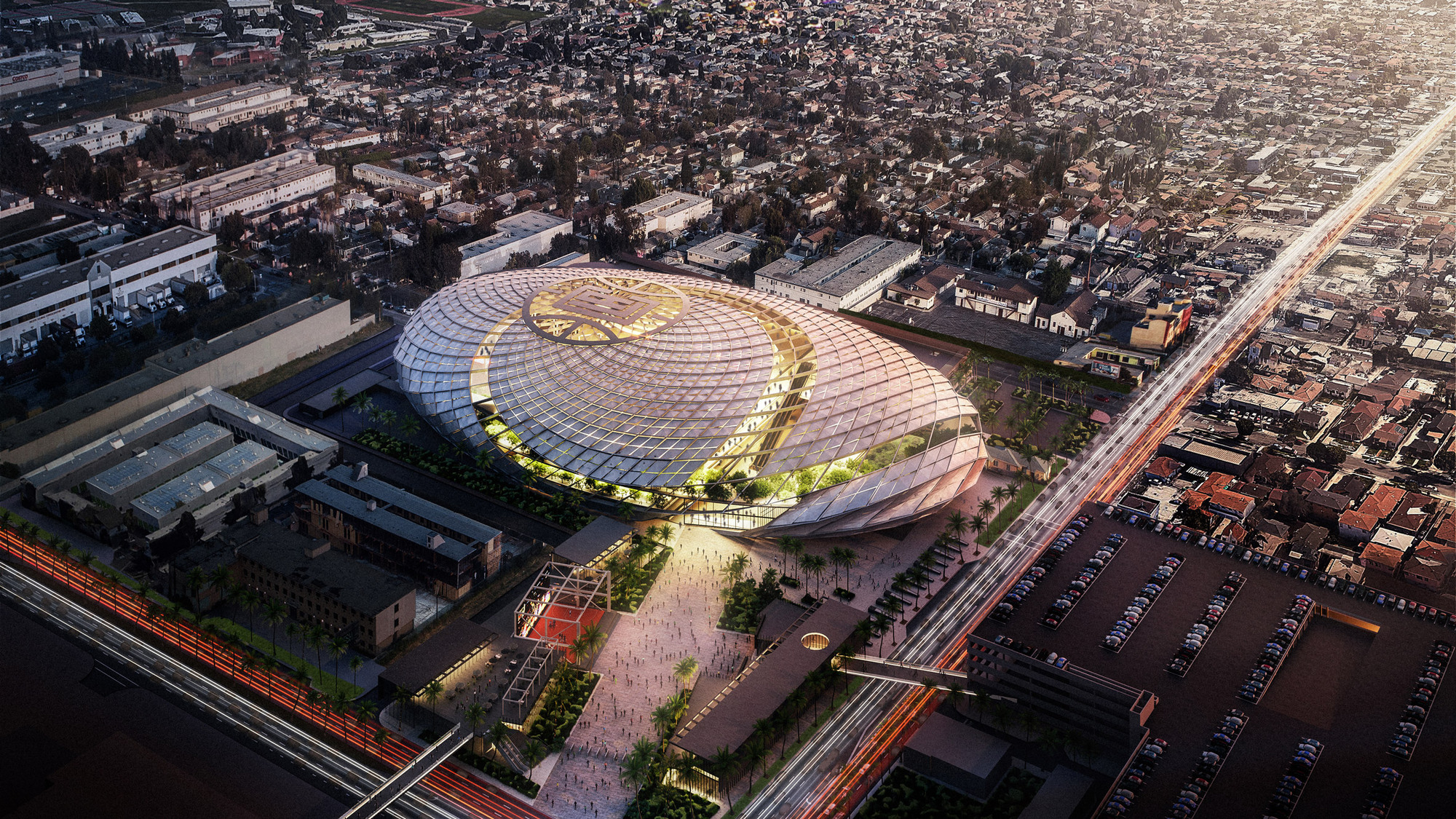 Gallery of 10 Stadiums Shedding Light on the Future of Sports ...