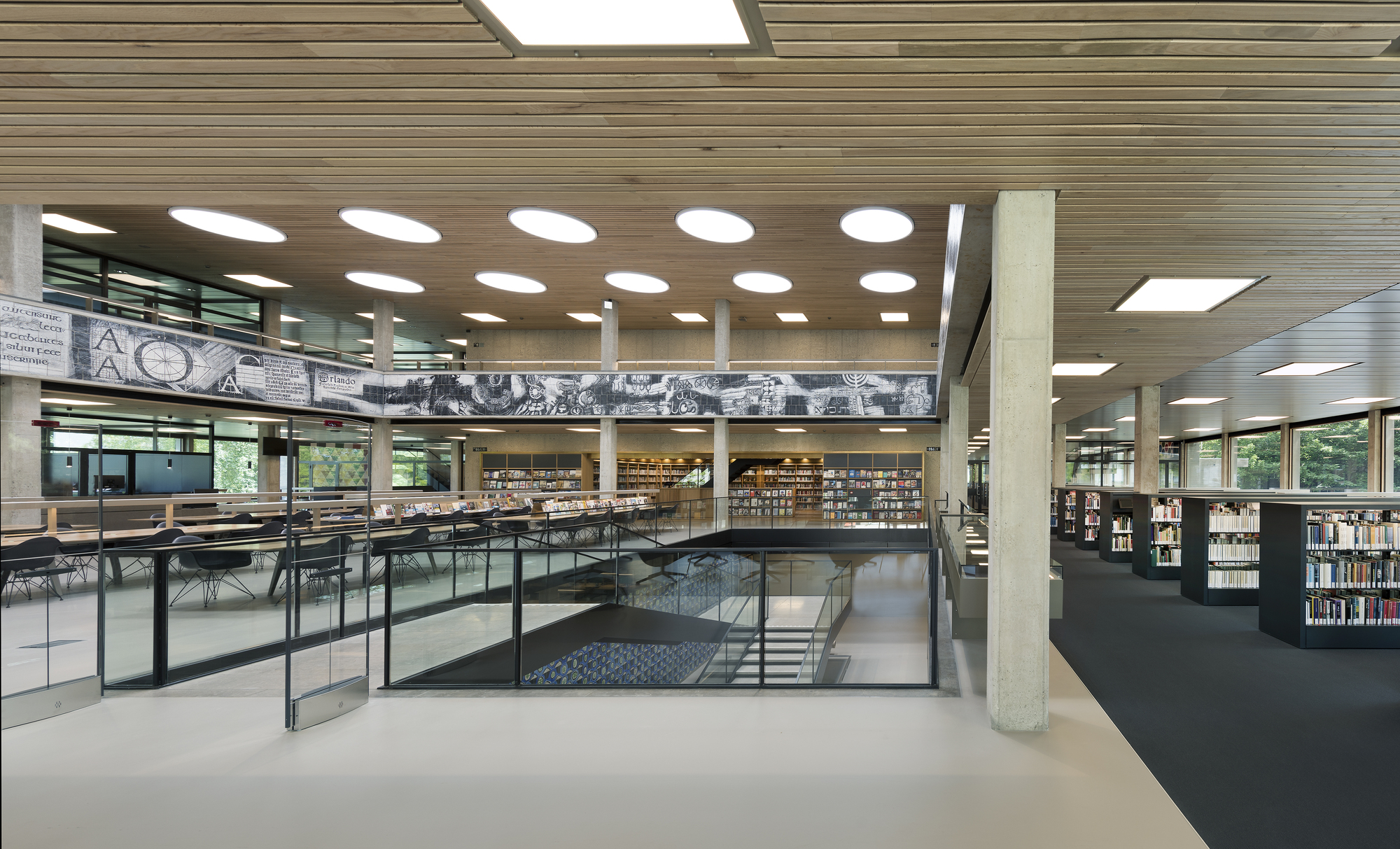 Gallery of Erasmus University Rotterdam Library Renovation / Defesche ...