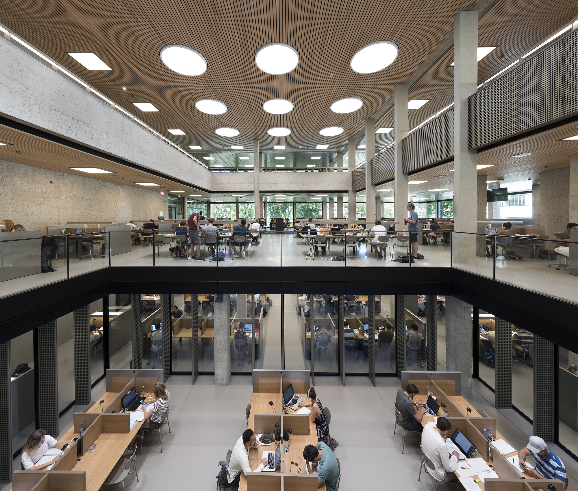 Gallery of Erasmus University Rotterdam Library Renovation / Defesche ...