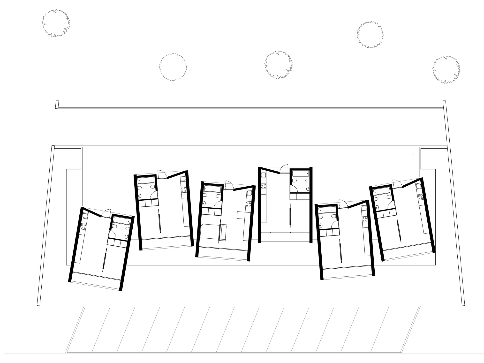 Gallery of 1000m2 Prefabricated Housing / SUMMARY - 42