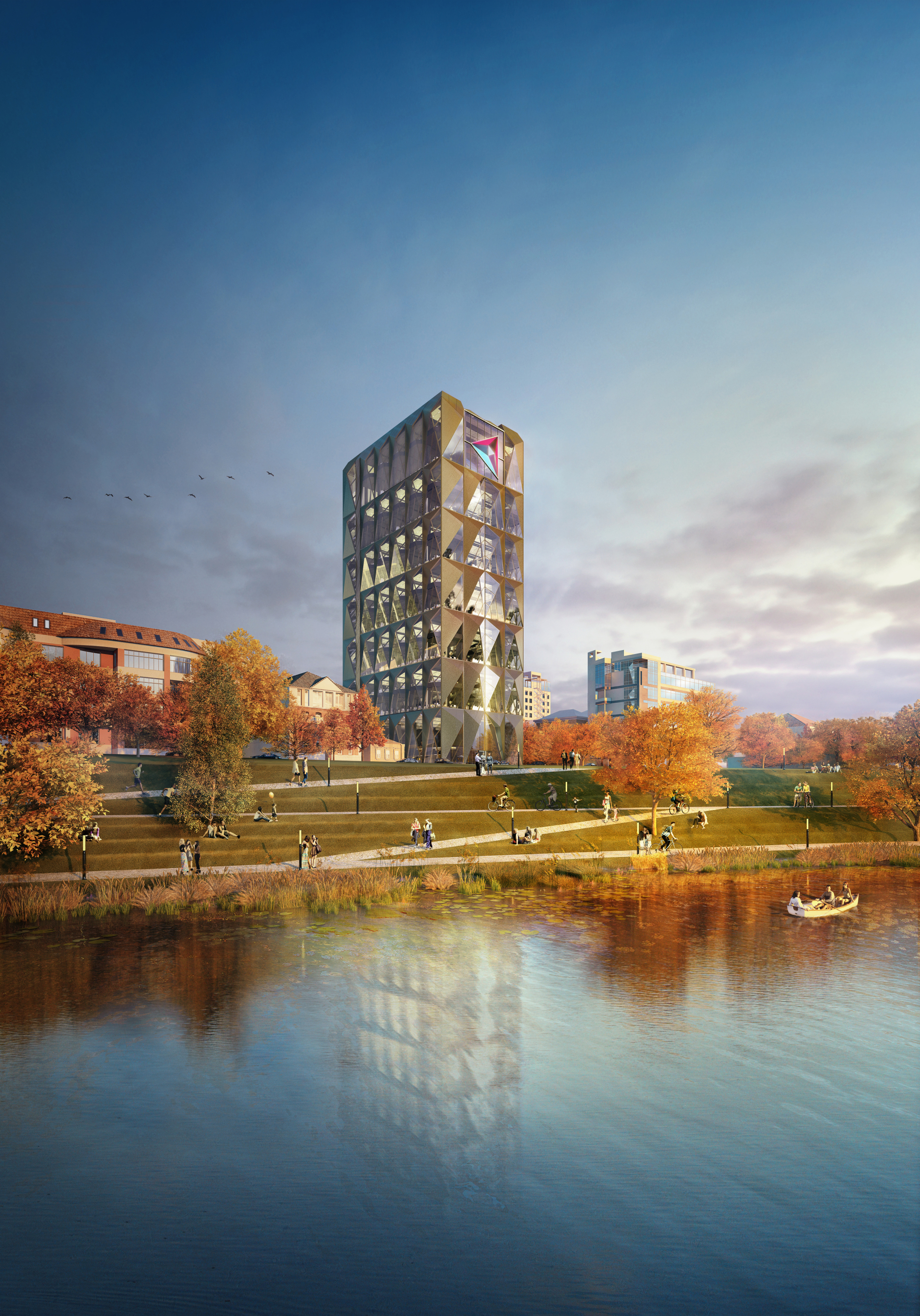 Gallery of RMK Headquarters by Foster+Partners to be Completed this ...