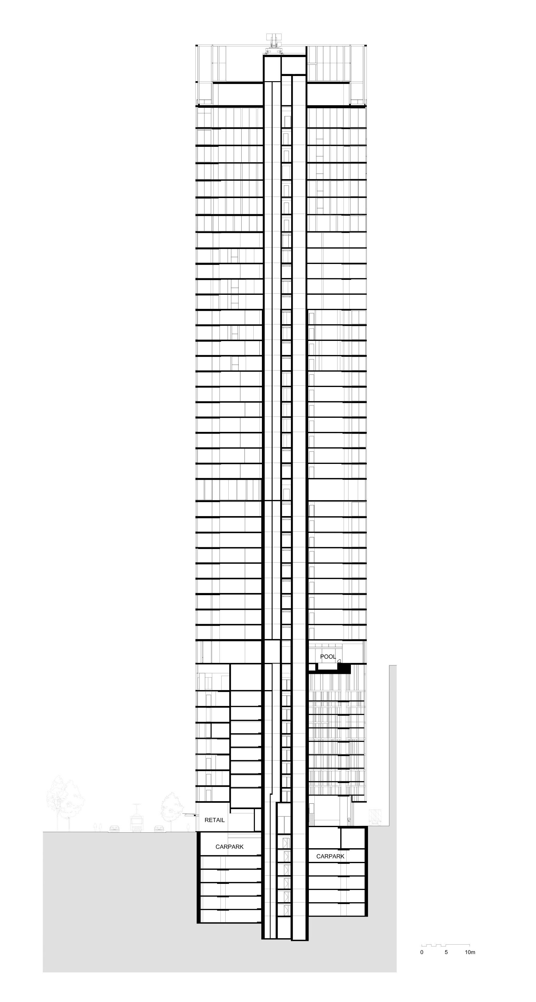 Gallery of 35 Spring Street Residential Tower / Bates Smart - 16