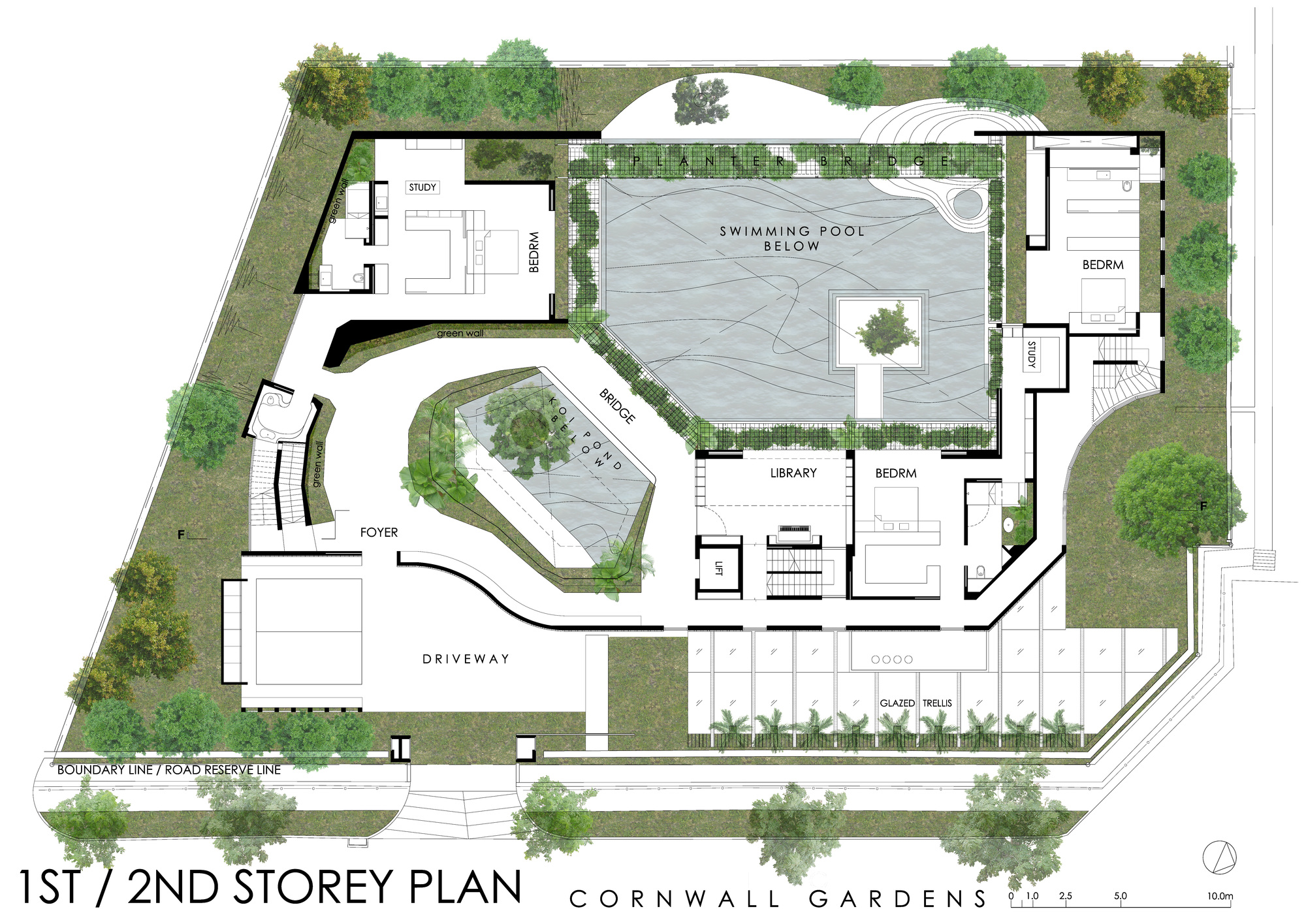 Gallery of Cornwall Gardens House / CHANG Architects - 28