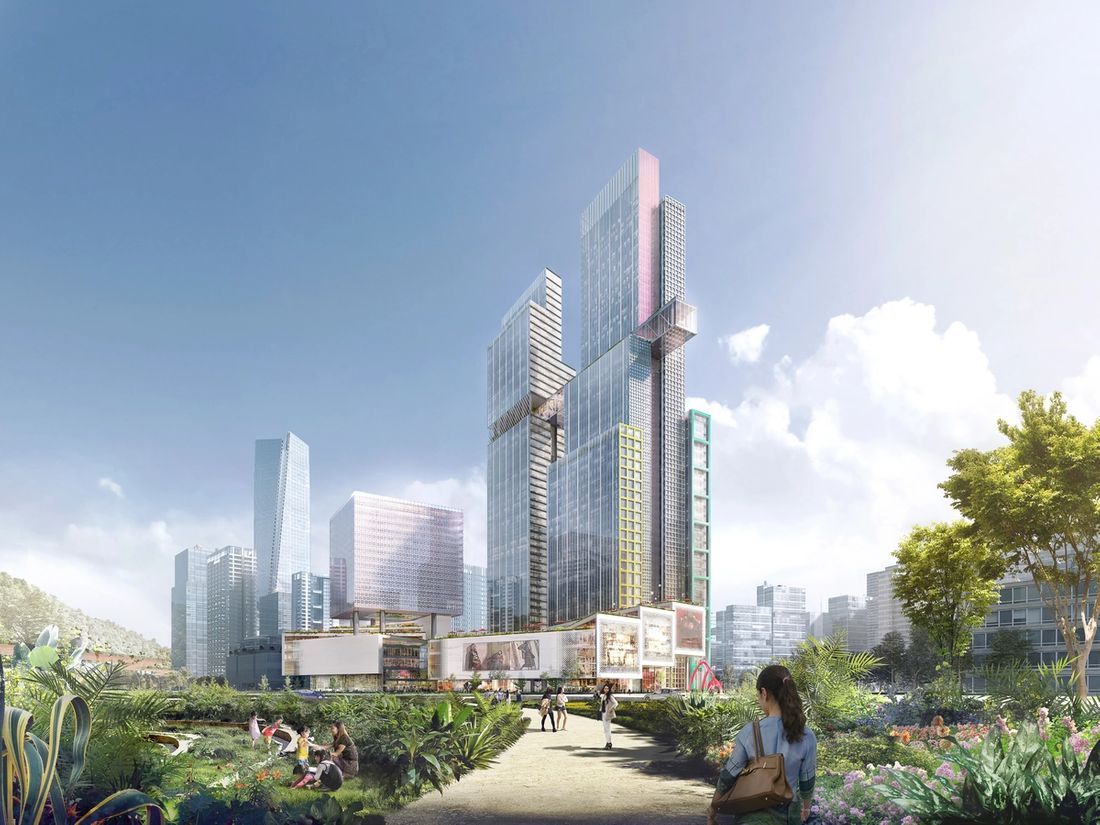 Galería de Comienza la construcción del CMG Qianhai Global Trade Center ...