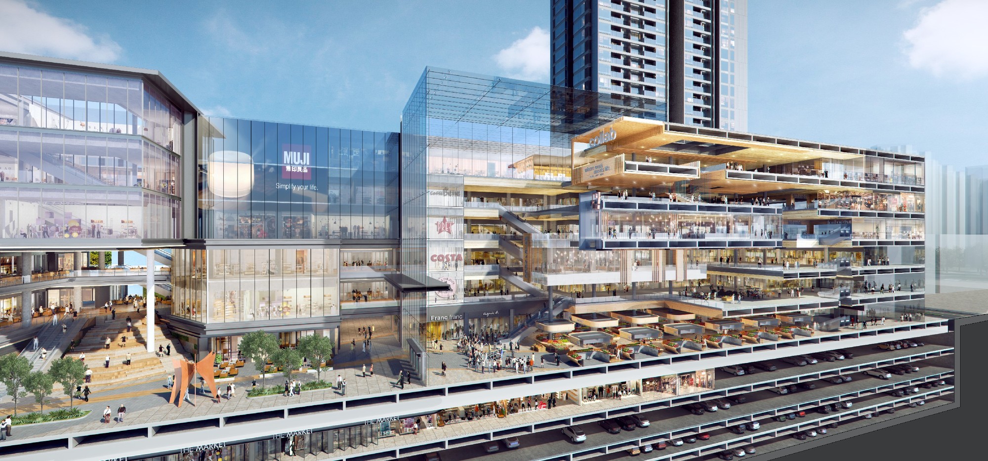 Gallery of MixC Market Hall, 10 DESIGN-Mixed-Use Development Is Under ...