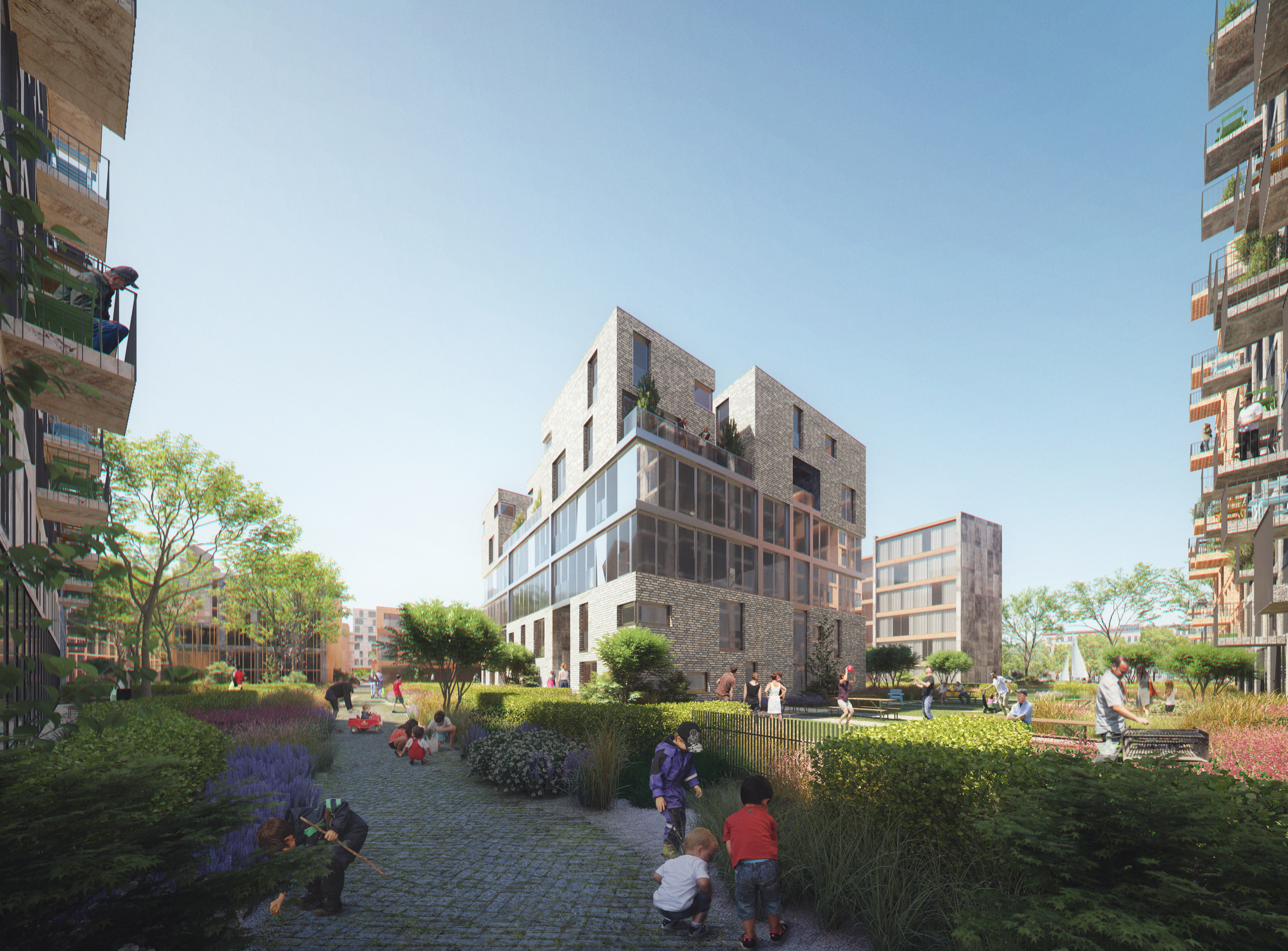 Mecanoo Designs Marktkwartier Neighborhood Masterplan for Amsterdam ...