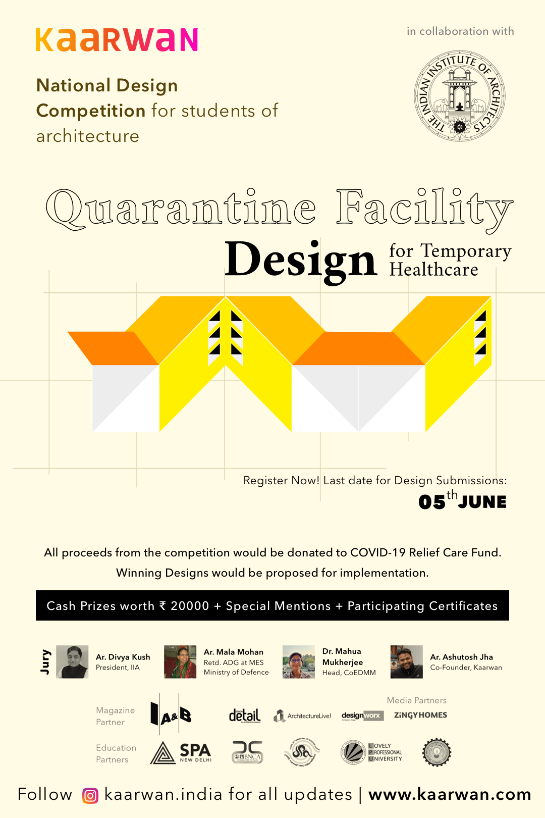 Call for Entries: Quarantine Facility Design for Temporary Healthcare ...