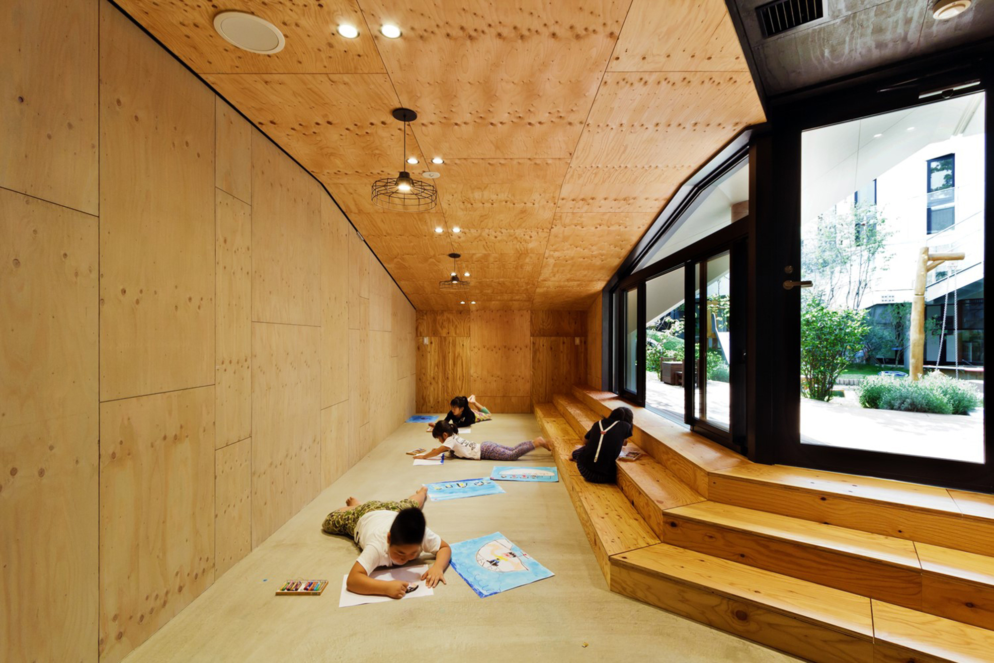 Gallery of Wooden Architecture for Children: Designing Warm and Playful ...