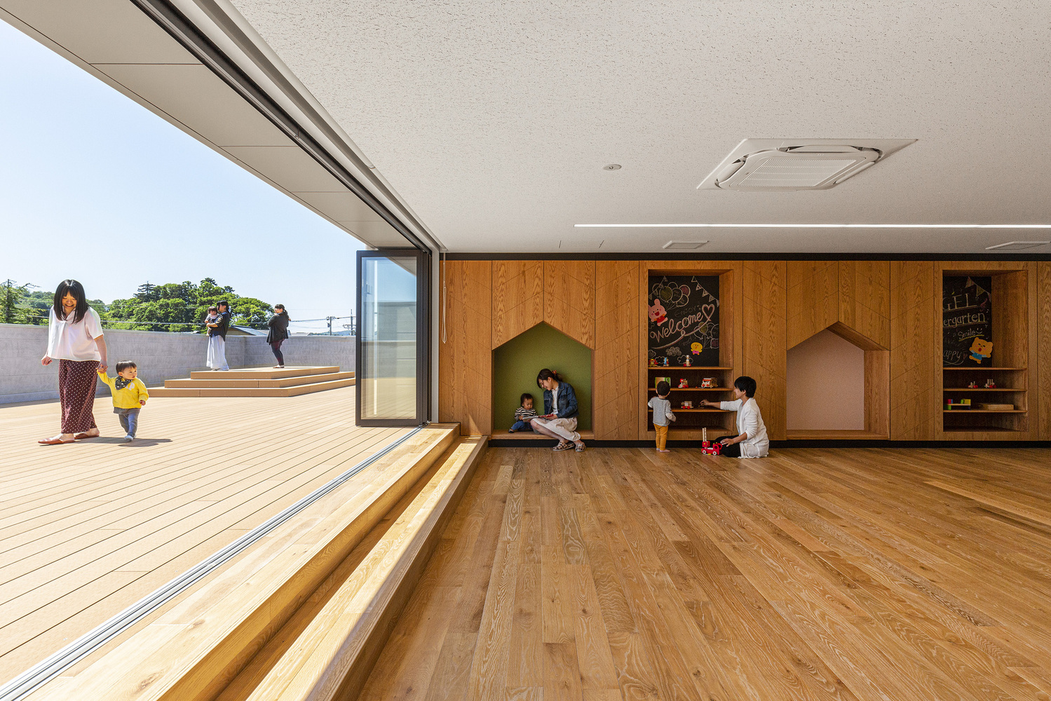 Gallery of Wooden Architecture for Children: Designing Warm and Playful ...