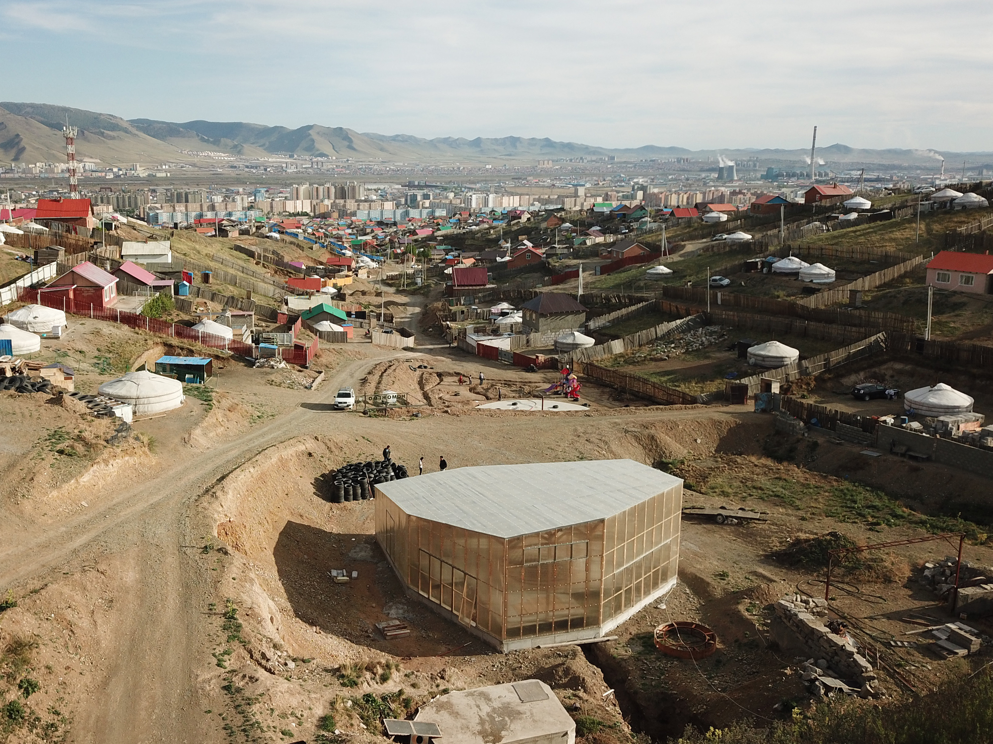 Gallery of The Ger Innovation Hub / Rural Urban Framework + The ...