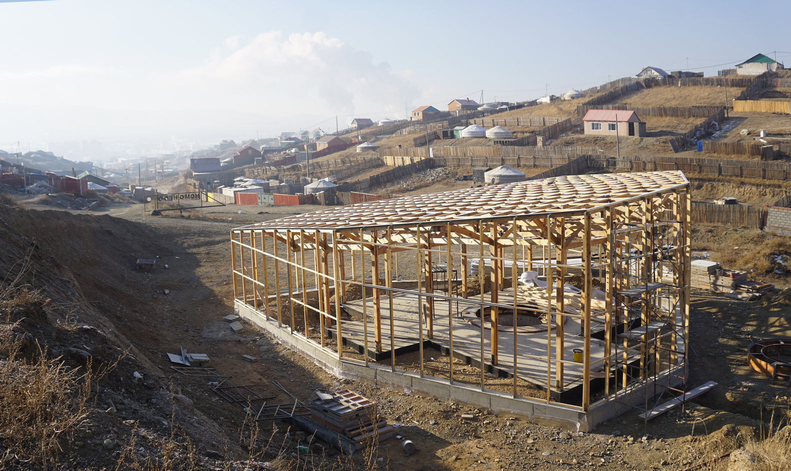 Gallery of The Ger Innovation Hub / Rural Urban Framework + The ...