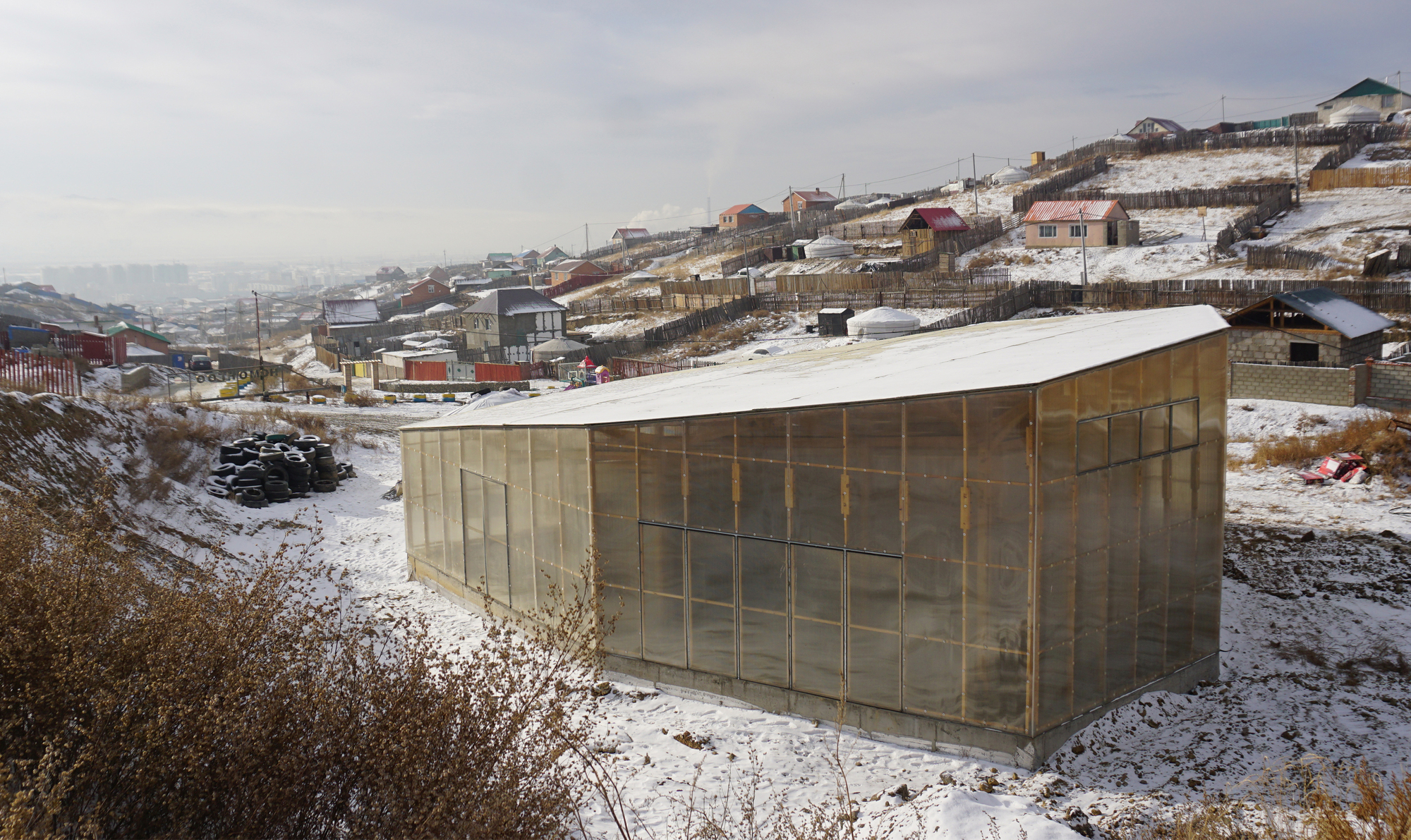 Gallery of The Ger Innovation Hub / Rural Urban Framework + The ...