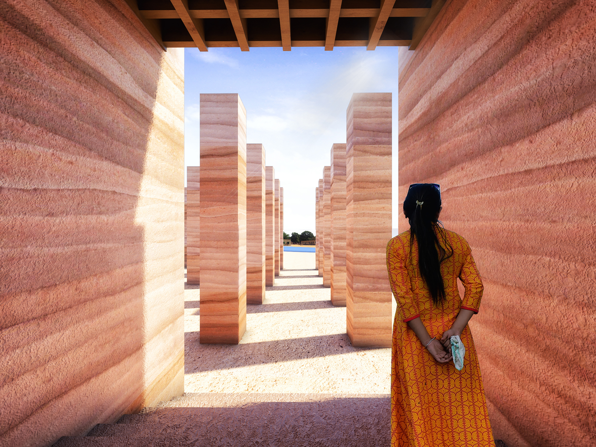 Gallery of A Panda Sightseeing Tower and a War Museum in New Delhi: 10 ...