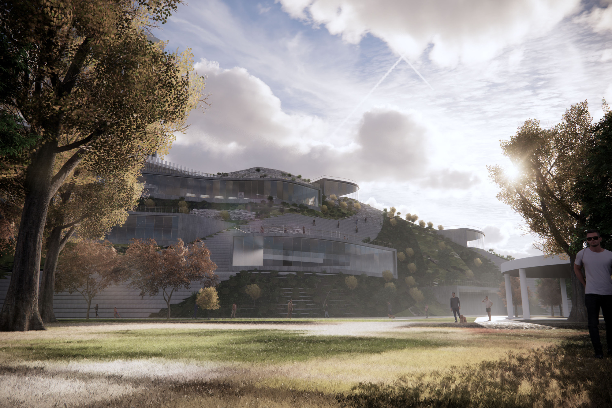 Gallery of A Panda Sightseeing Tower and a War Museum in New Delhi: 10 ...