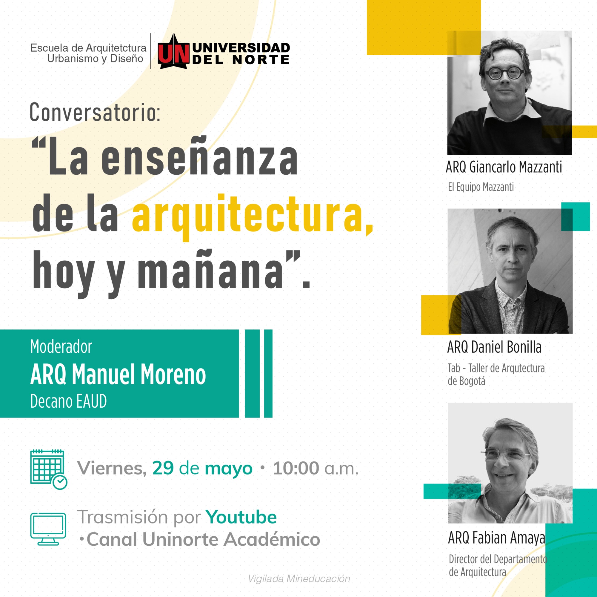Daniel Bonilla, Giancarlo Mazzanti y Uninorte: “La enseñanza de la ...
