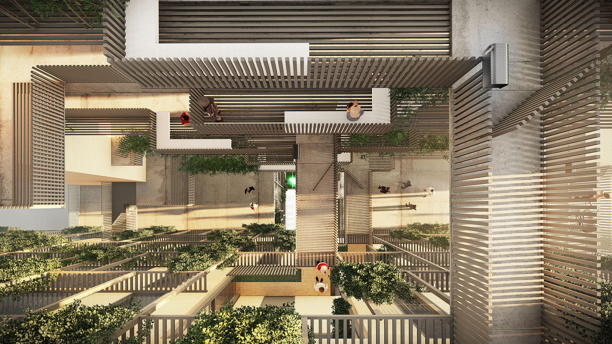 Gallery of A Vertical Neighborhood in Tehran and a Zero Emission House ...