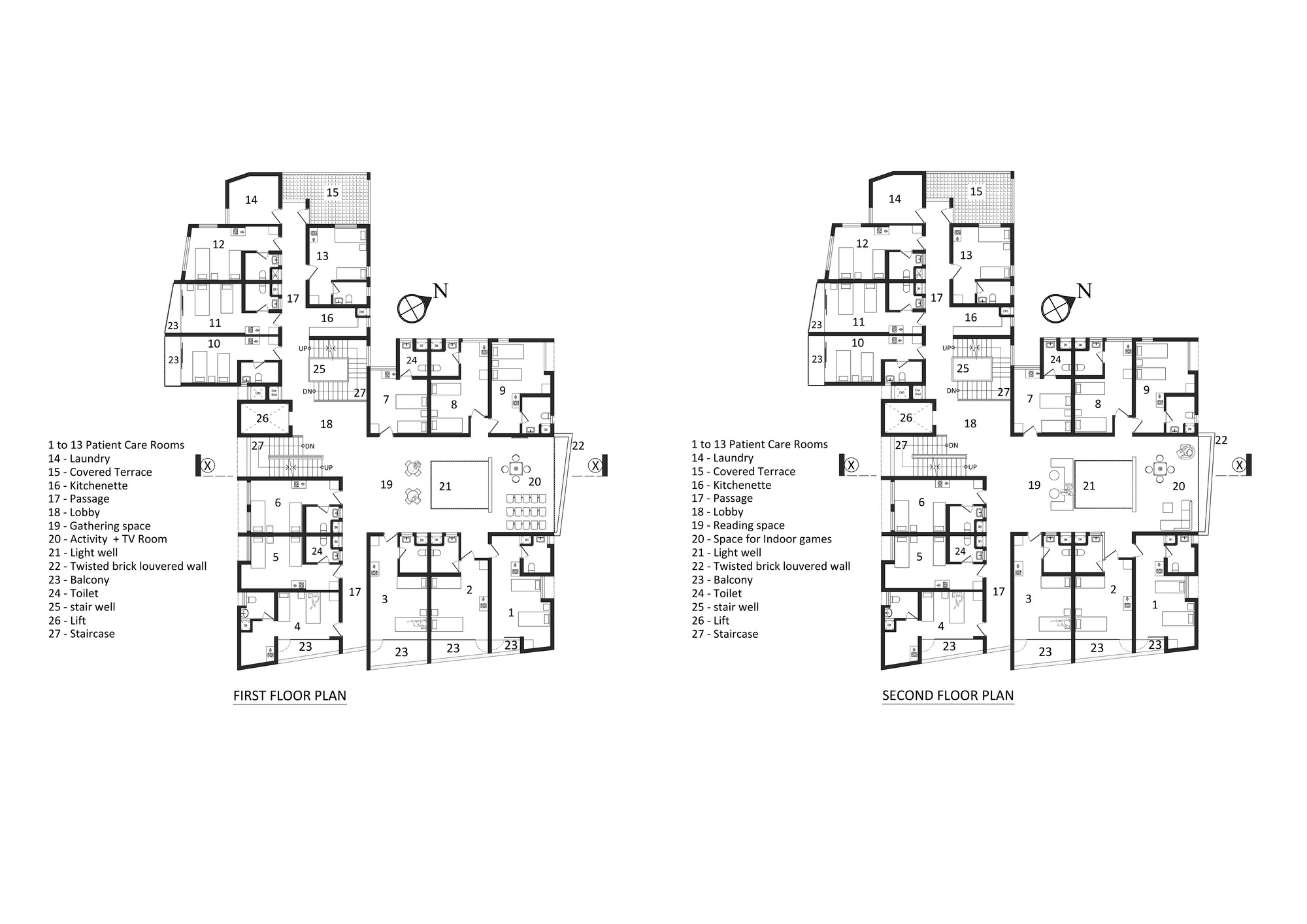 Gallery of Benziger Hospice Home / Srijit Srinivas Architects - 25