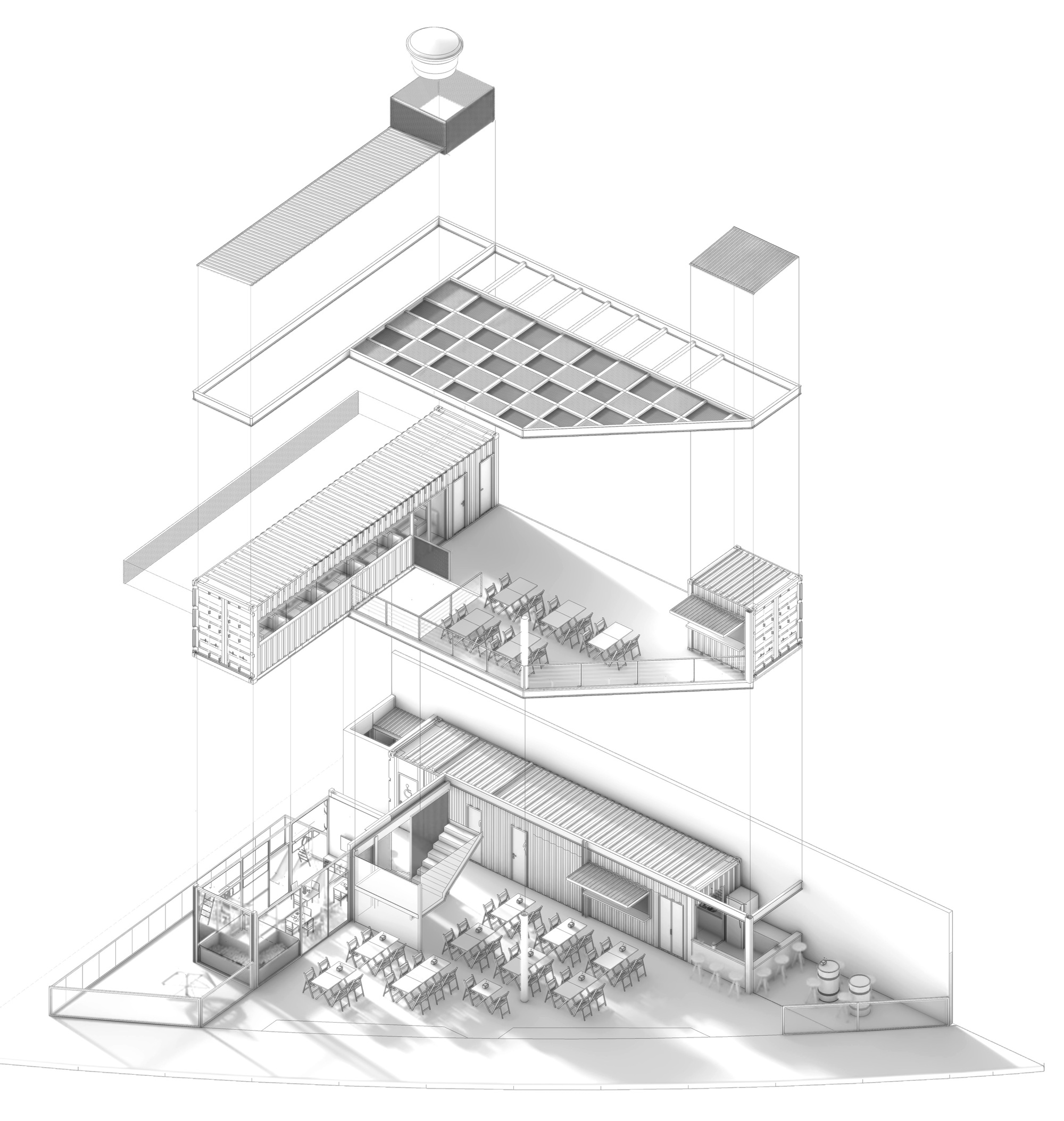 Gallery of Doca Steak Burger Restaurant / Meius Arquitetura - 28