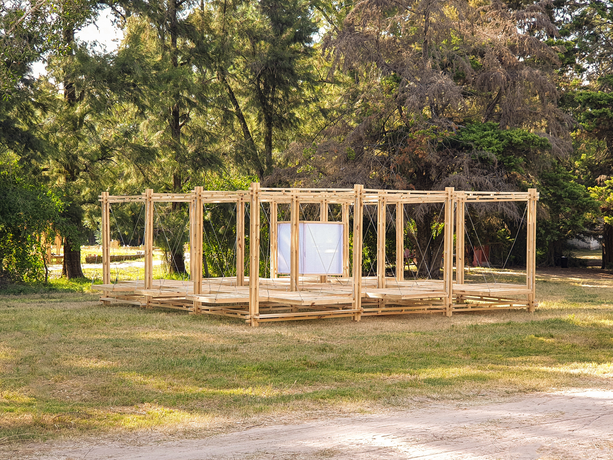 Gallery of Ginga Pavilion / Giovanna Taques + Guilherme Schmitt ...