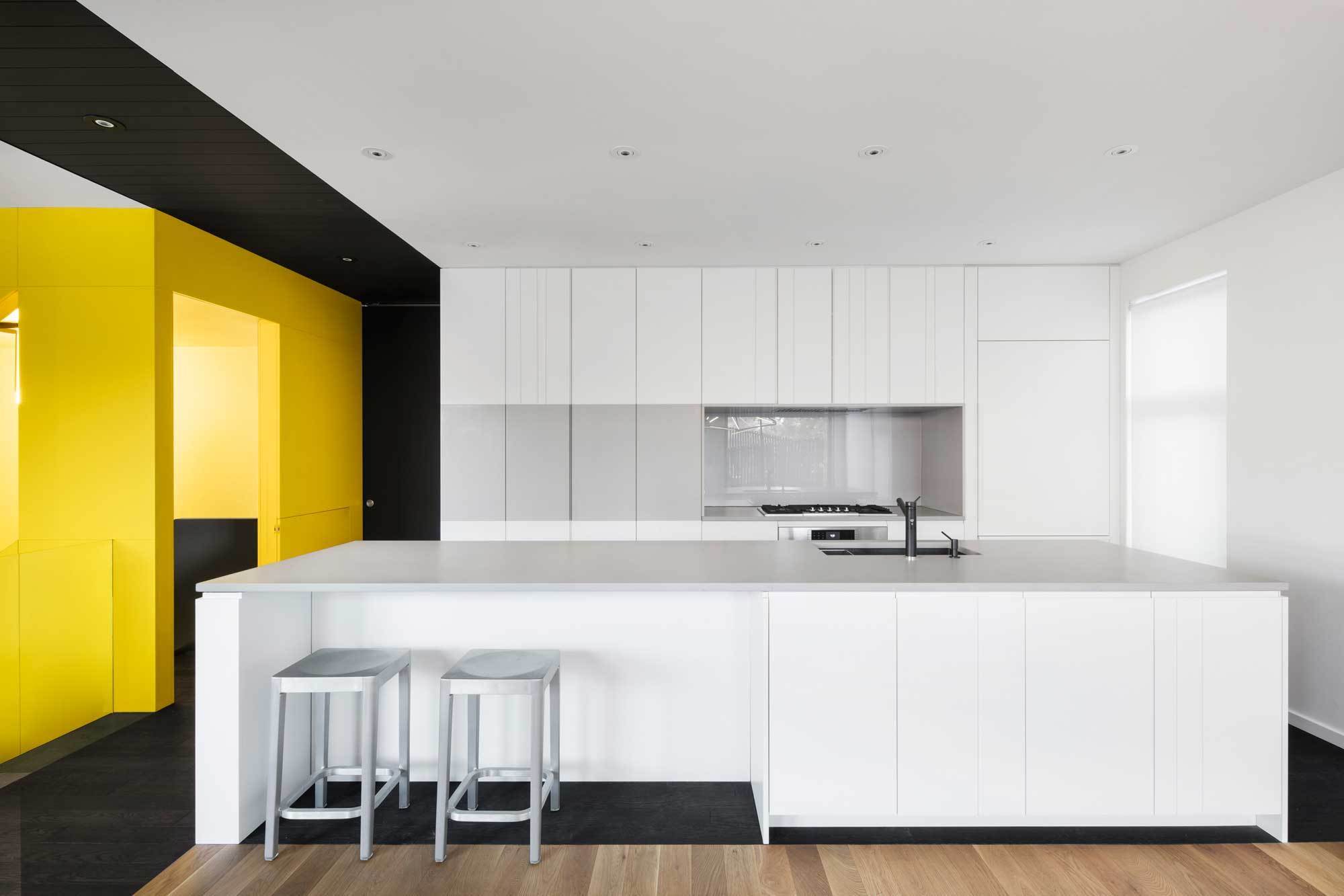 Gallery of Monochromatic Kitchens: 3 Design Strategies with a Single ...