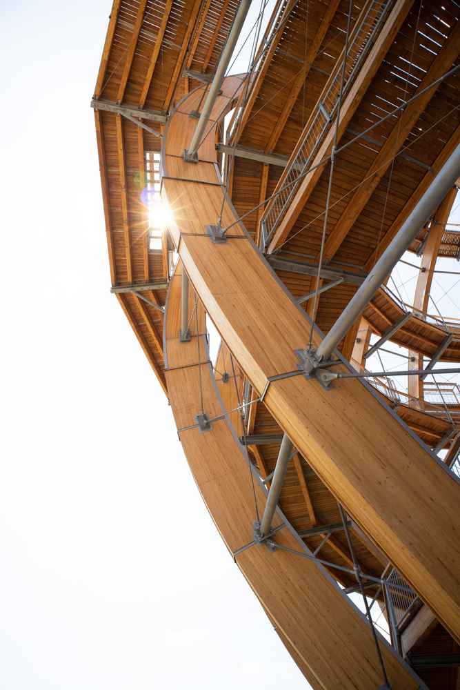 Gallery of Wooden Sphere Steinberg am See / HESS TIMBER - 8