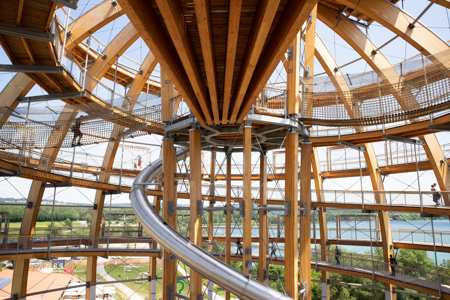 Gallery of Wooden Sphere Steinberg am See / HESS TIMBER - 2