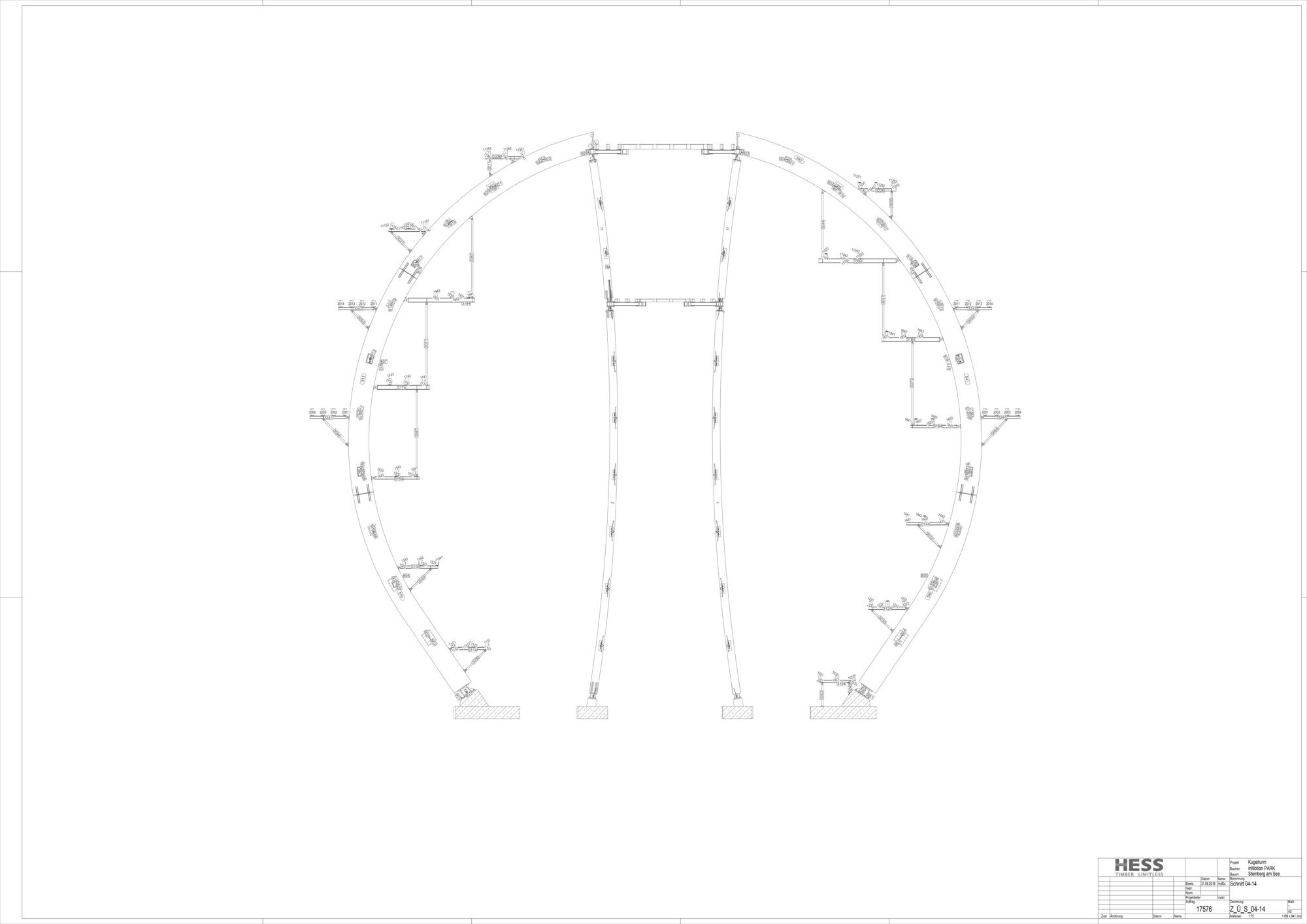 Gallery of Wooden Sphere Steinberg am See / HESS TIMBER - 14