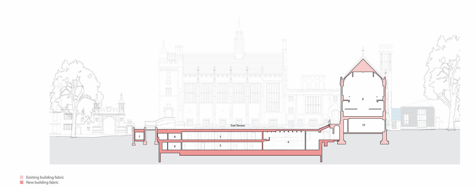 Gallery of The Great Hall and Library for the Honourable Society of ...