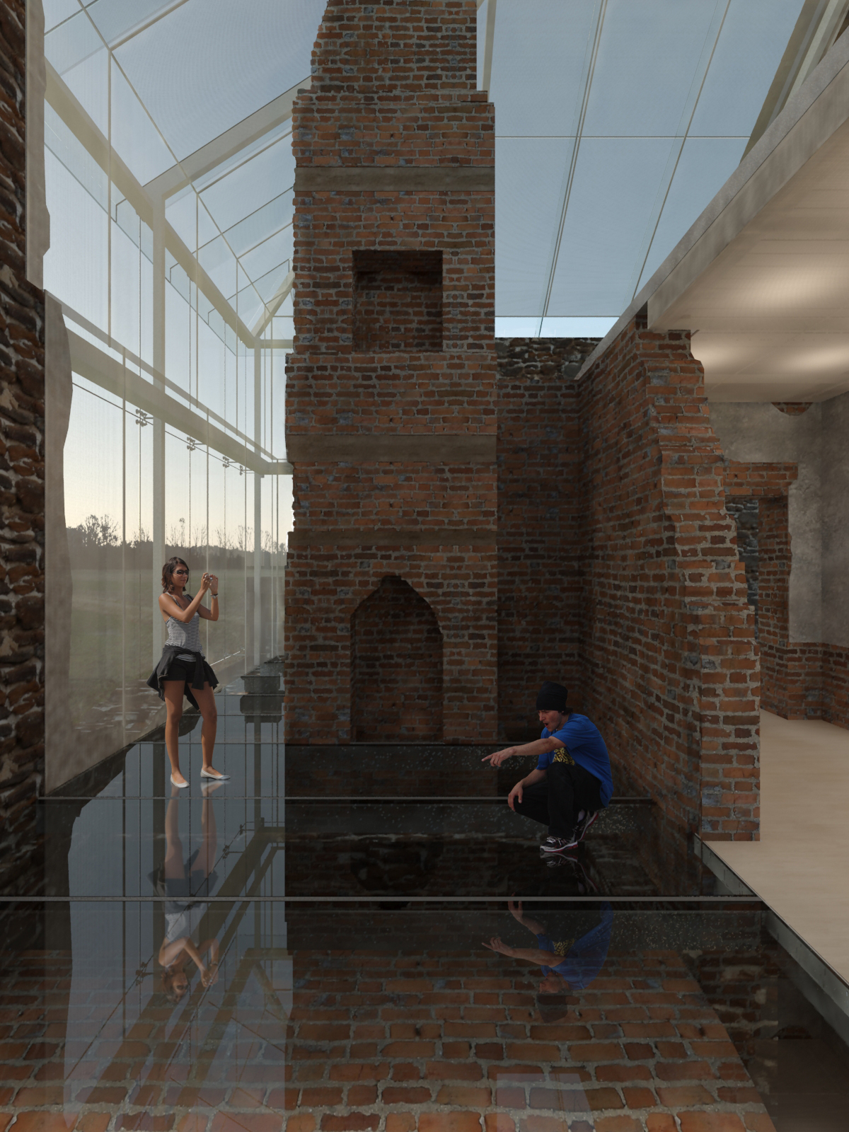 Gallery of Construction Begins on the Glass House Project, a New Take ...