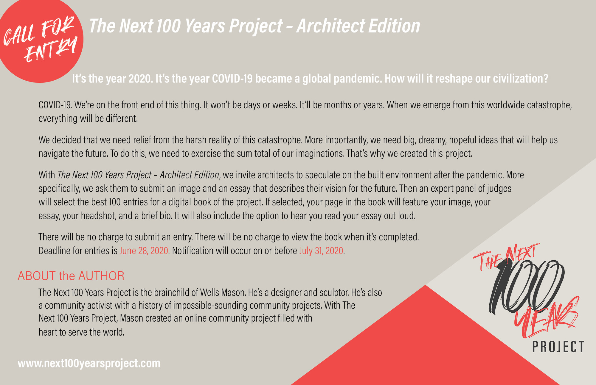 Next 100 Years Project: Architect Edition | ArchDaily