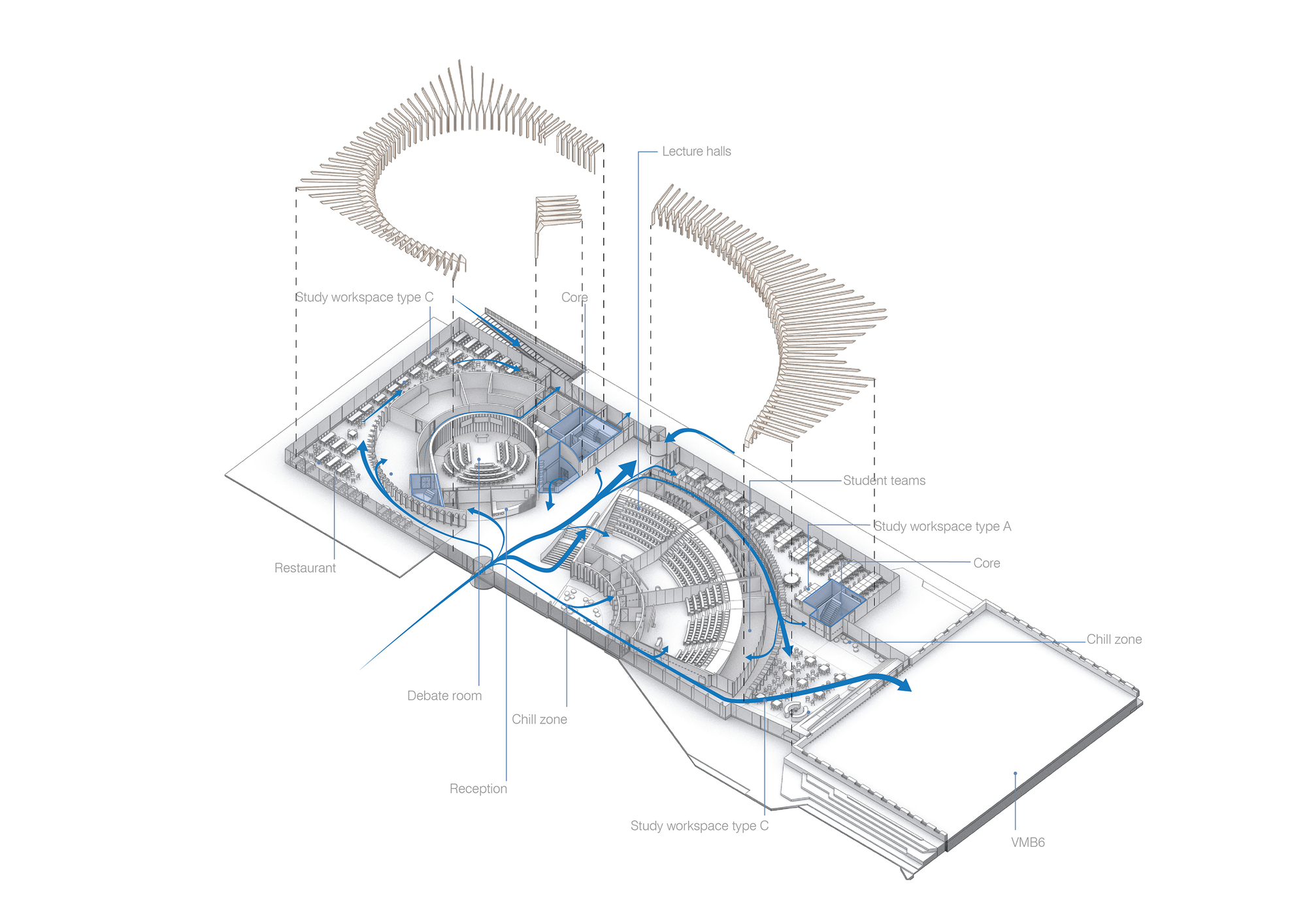 Gallery of UNStudio Designs a Multifunctional and Flexible Education ...