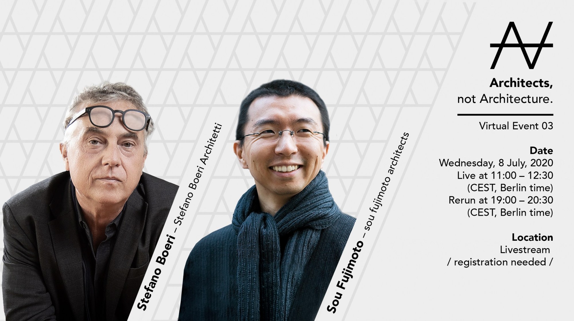 Architects, not Architecture - Virtual Event 03 | ArchDaily