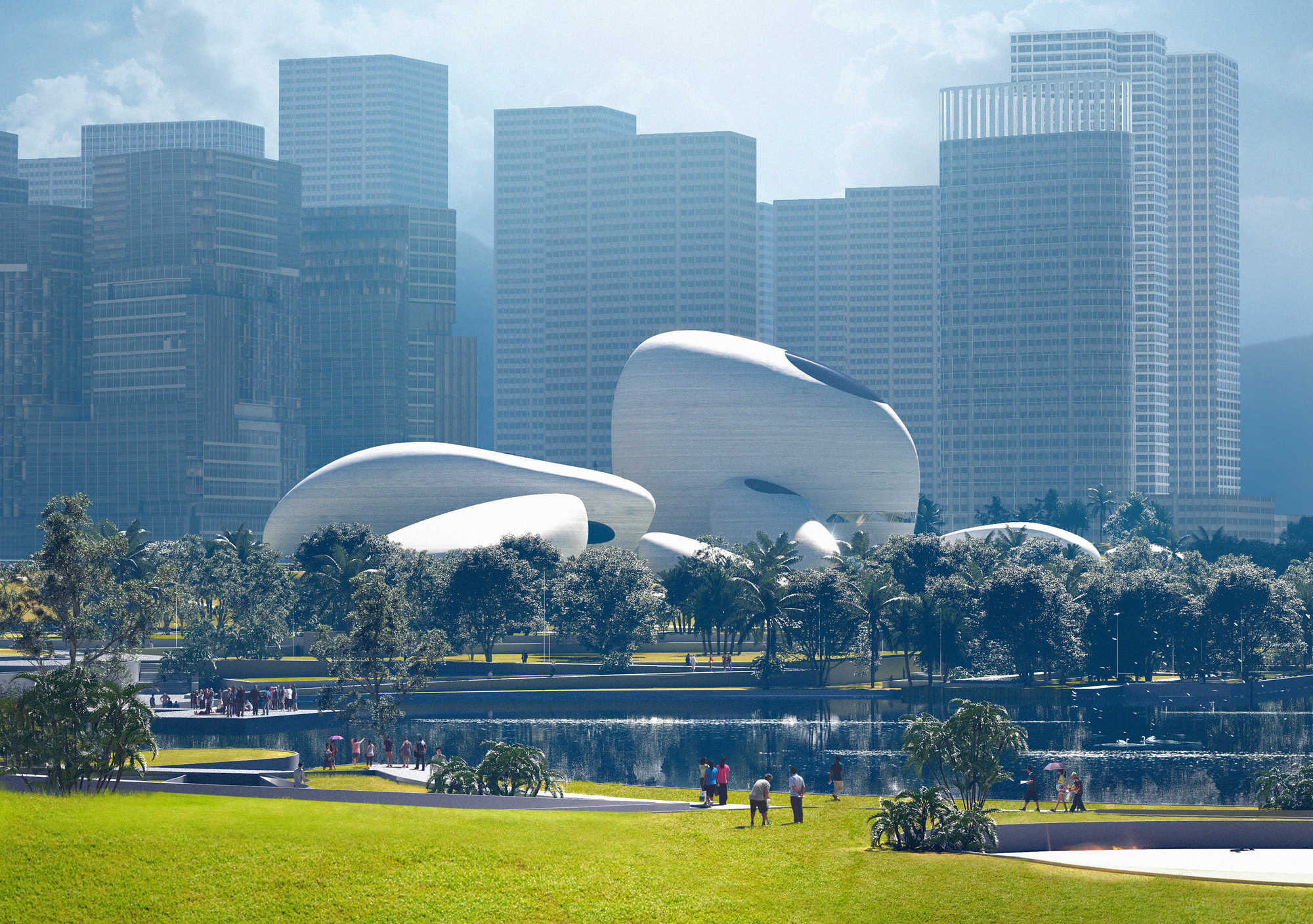 Gallery of MAD Reveals the Shenzhen Bay Culture Park Masterplan - 7