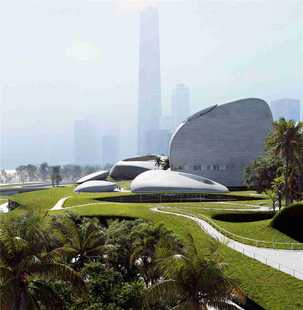 Gallery of MAD Reveals the Shenzhen Bay Culture Park Masterplan - 9