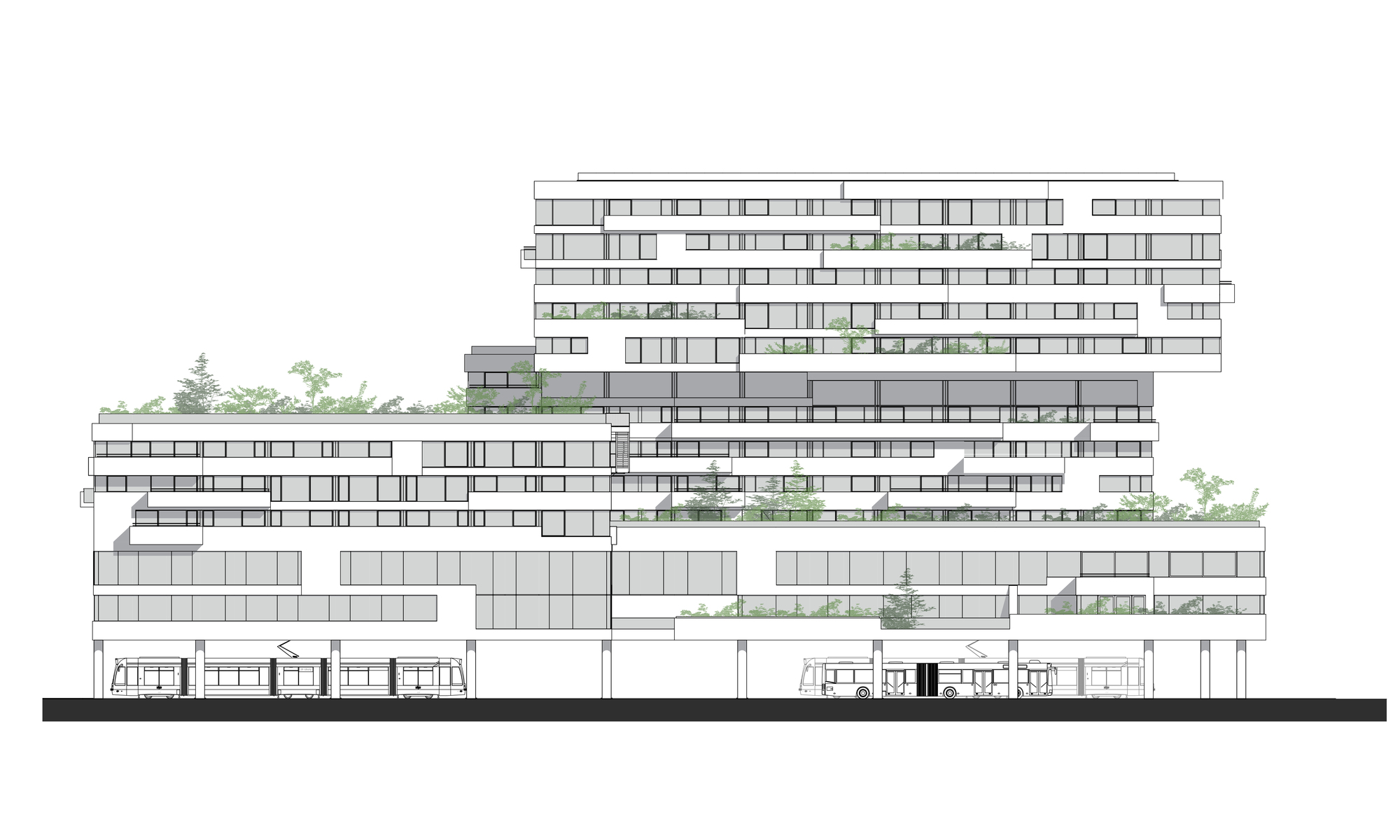 Gallery of MicroCity Het Platform / VenhoevenCS - 19