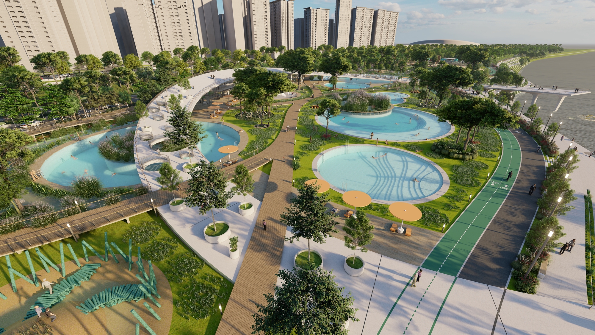 Gallery of Natural Swimming Pools and an Airport City Master Plan: 10 ...